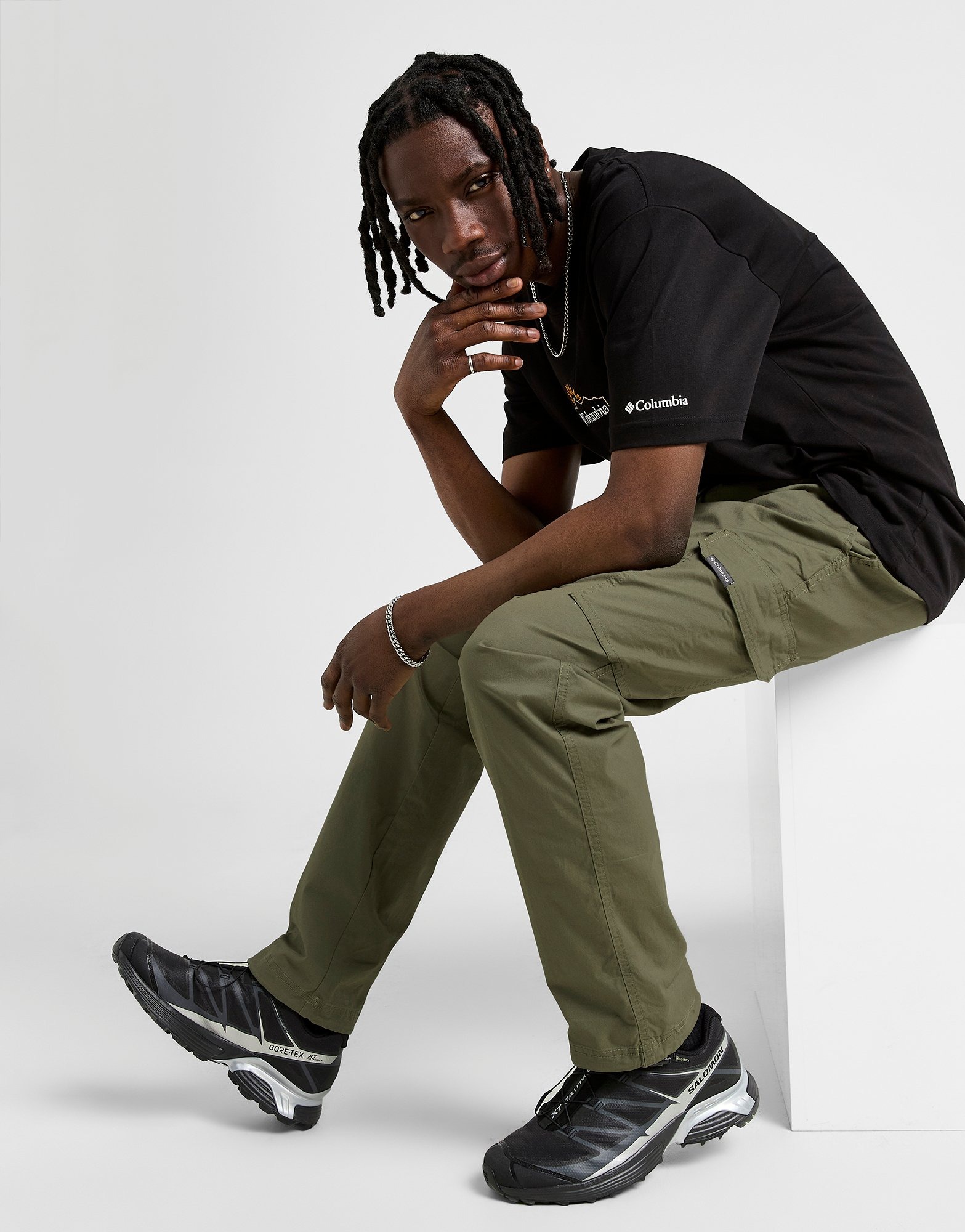 Grøn Columbia Rapid Rivers Cargo Pants - JD Sports Danmark