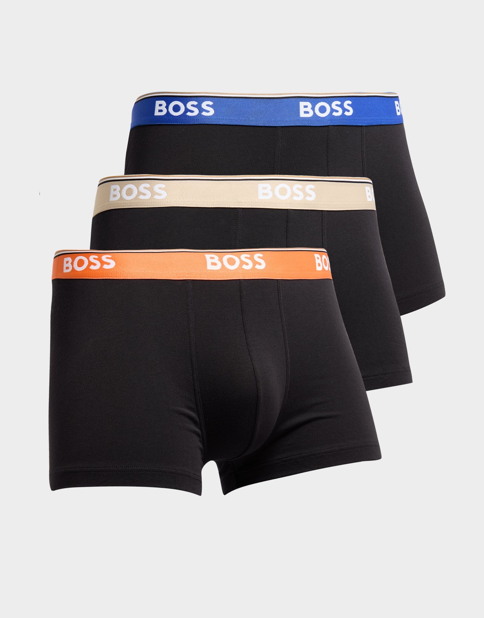 Zwart BOSS 3-Pack Trunks - JD Sports Nederland