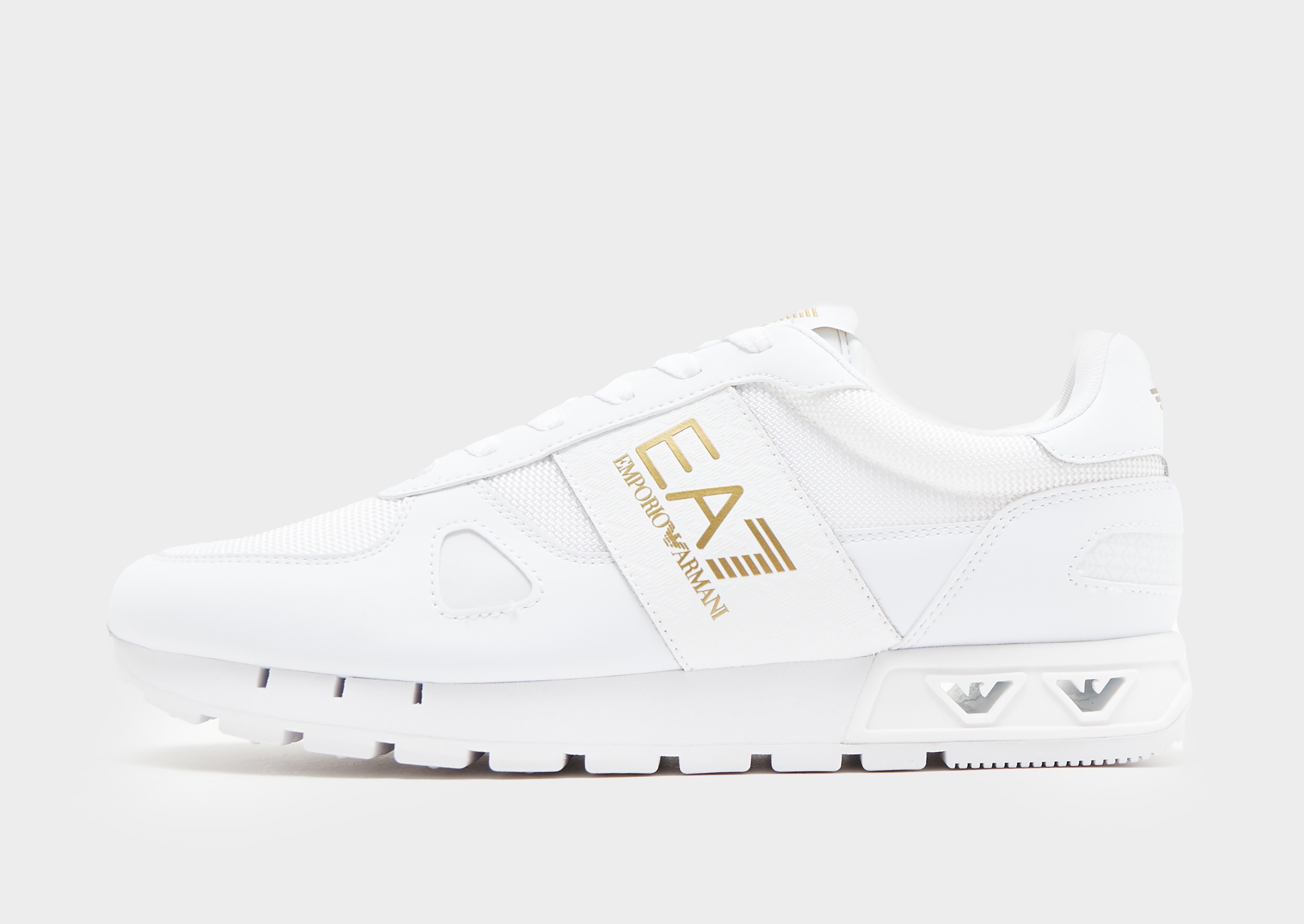 Wit EA7 Emporio Armani B&W Laces Retro - JD Sports Nederland