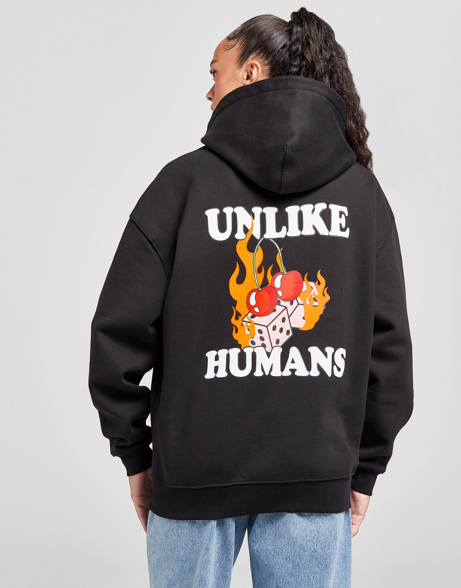 Unlike Humans Dice Overhead Hoodie Schwarz - JD Sports Deutschland