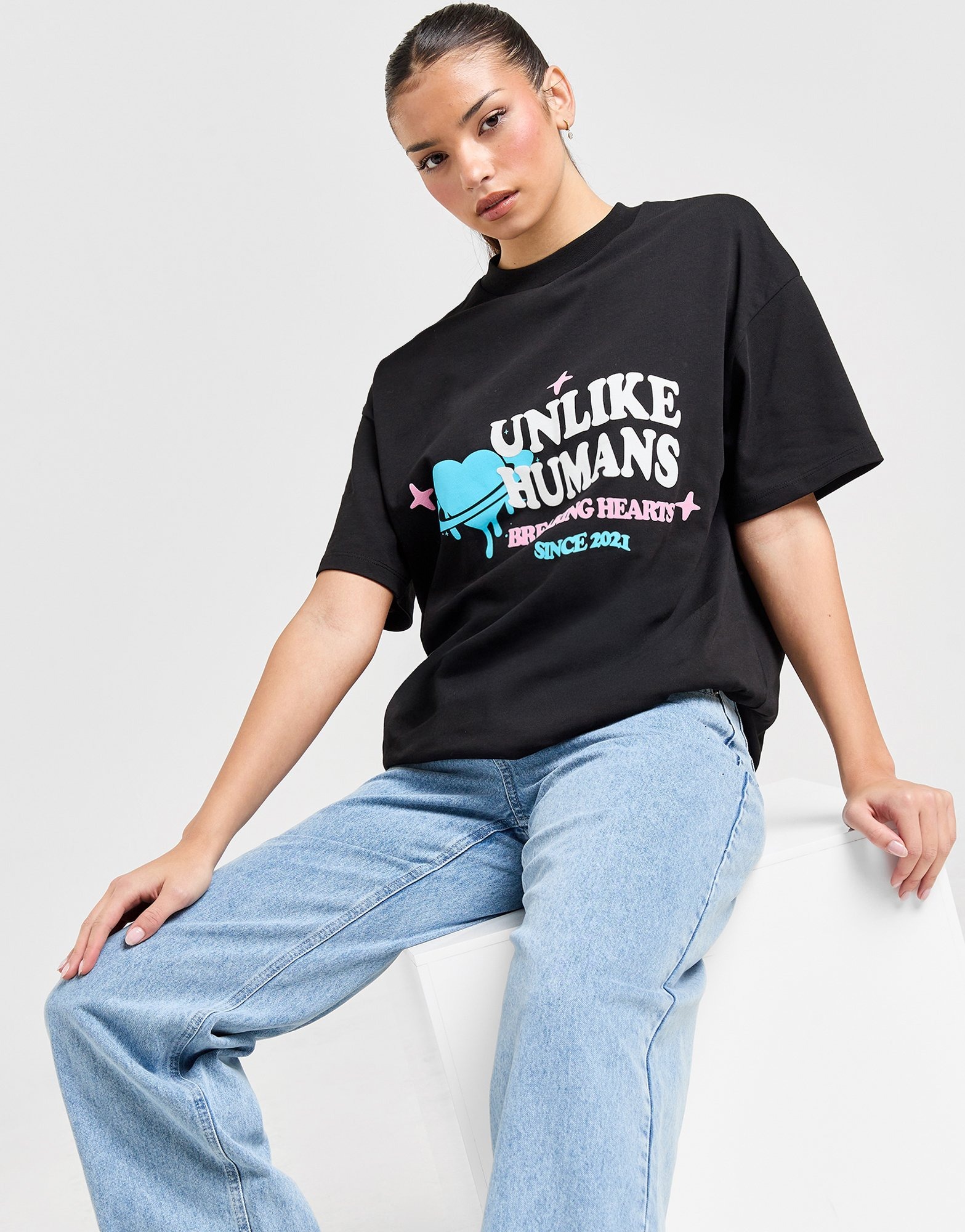 Black Unlike Humans Heartbreaker T-Shirt - JD Sports Ireland
