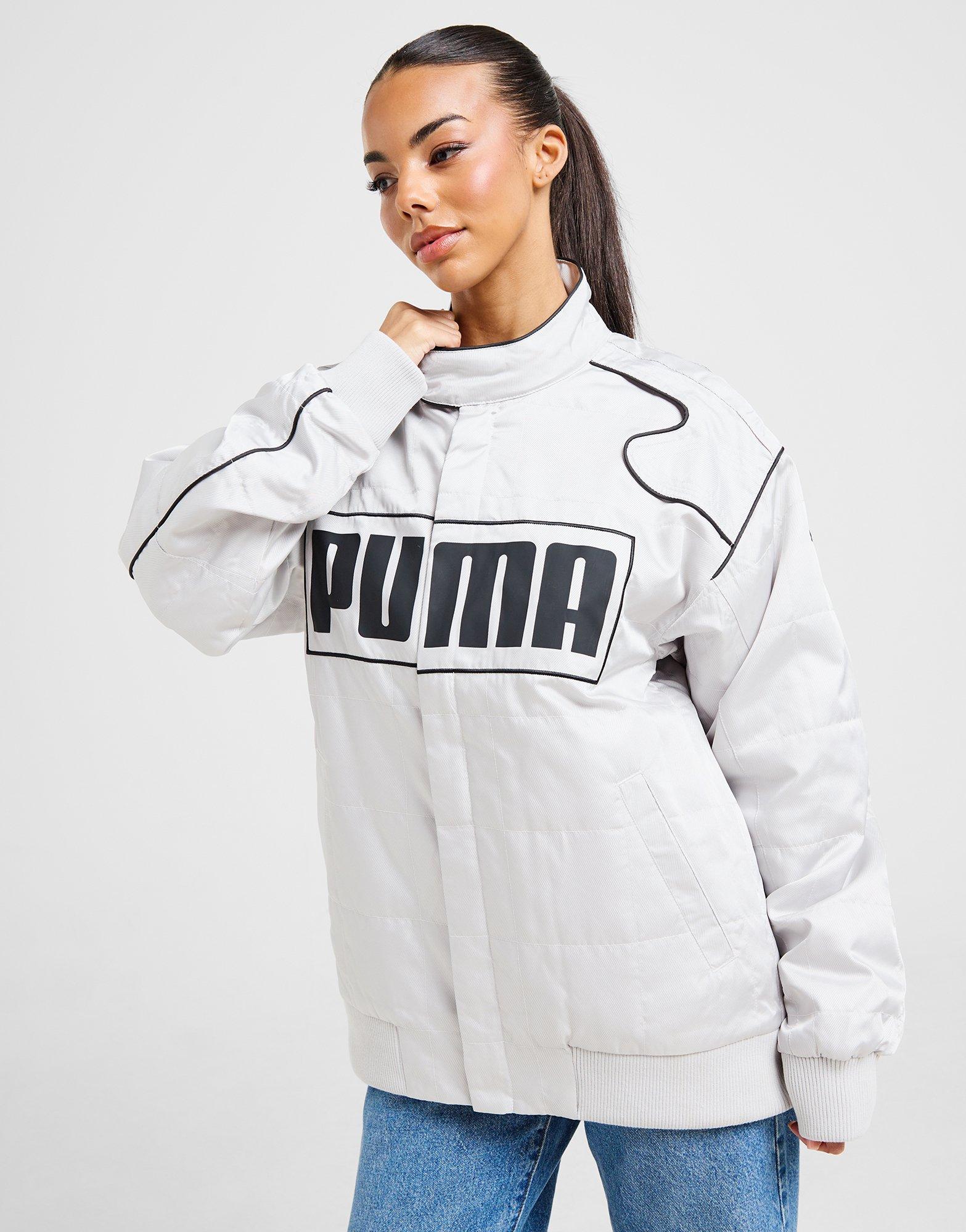 Grey PUMA Archive Racer Jacket | JD Sports UK