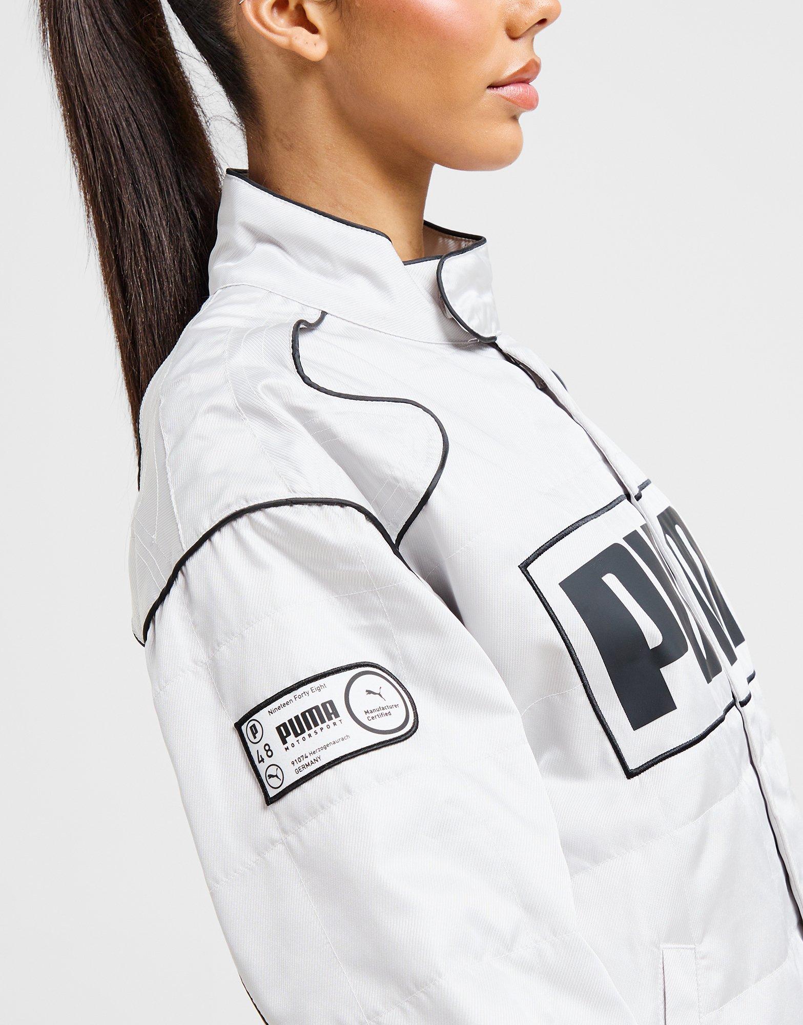 Grey PUMA Archive Racer Jacket | JD Sports UK