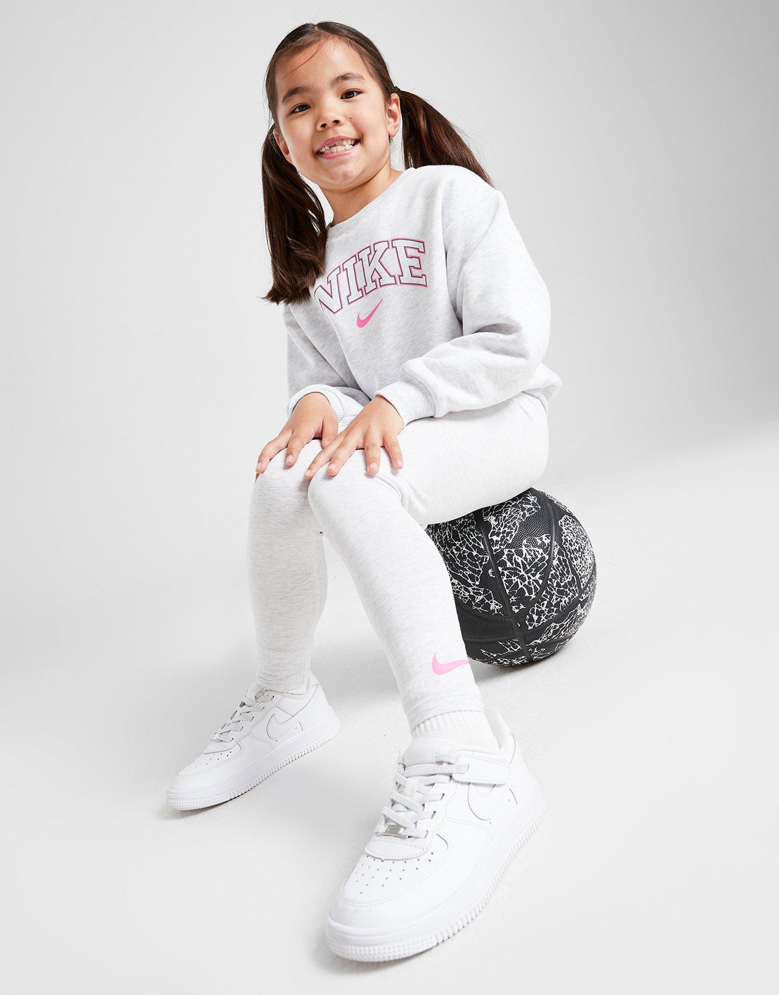 Grey Nike Girls' Varsity Crew Tracksuit Children | JD Sports UK