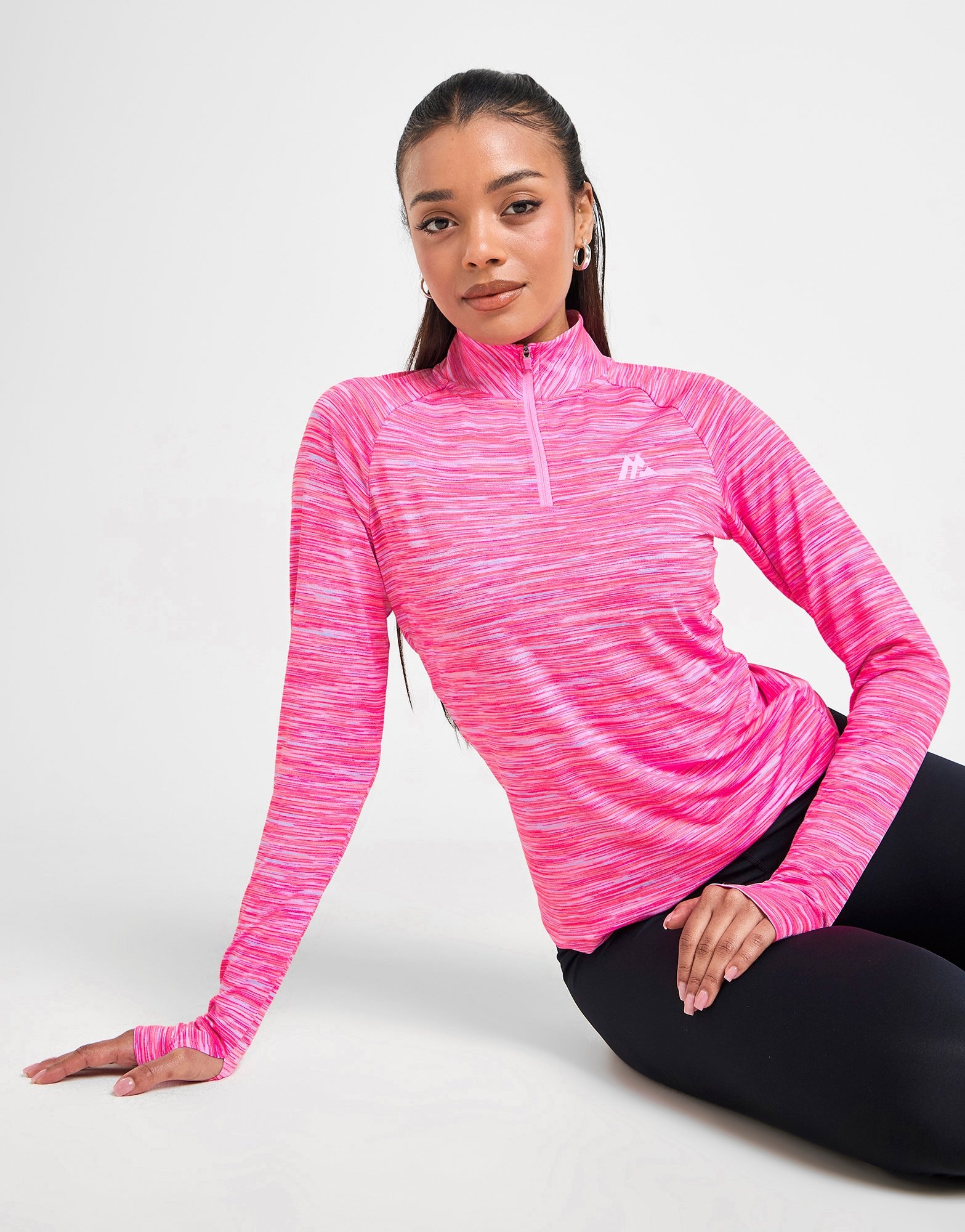 Pink MONTIREX Trail 1/4 Zip Top - JD Sports Global
