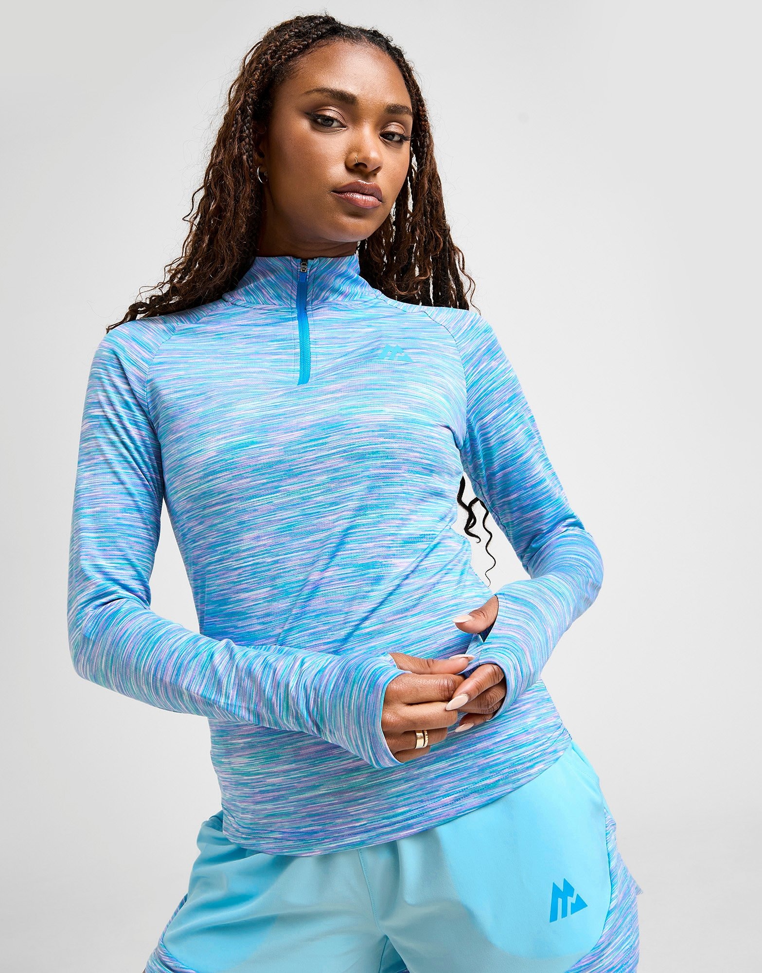 MONTIREX Trail 1/4 Zip Top Blau - JD Sports Deutschland
