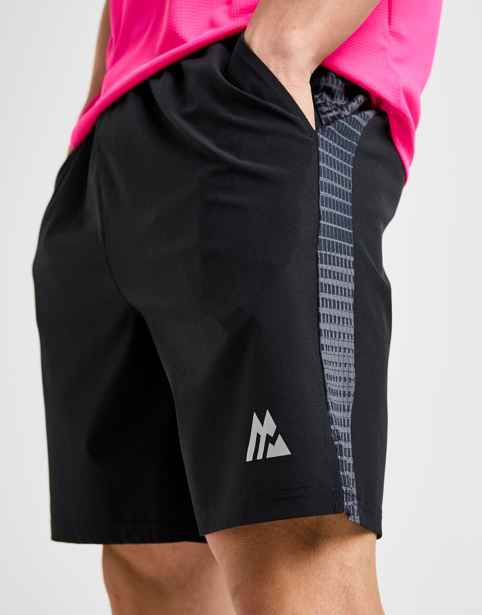 Black MONTIREX Peak Print Shorts - JD Sports Global