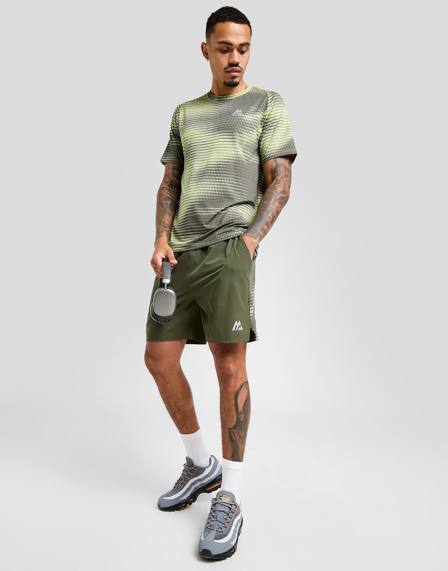 Green MONTIREX Peak Print Shorts - JD Sports Global