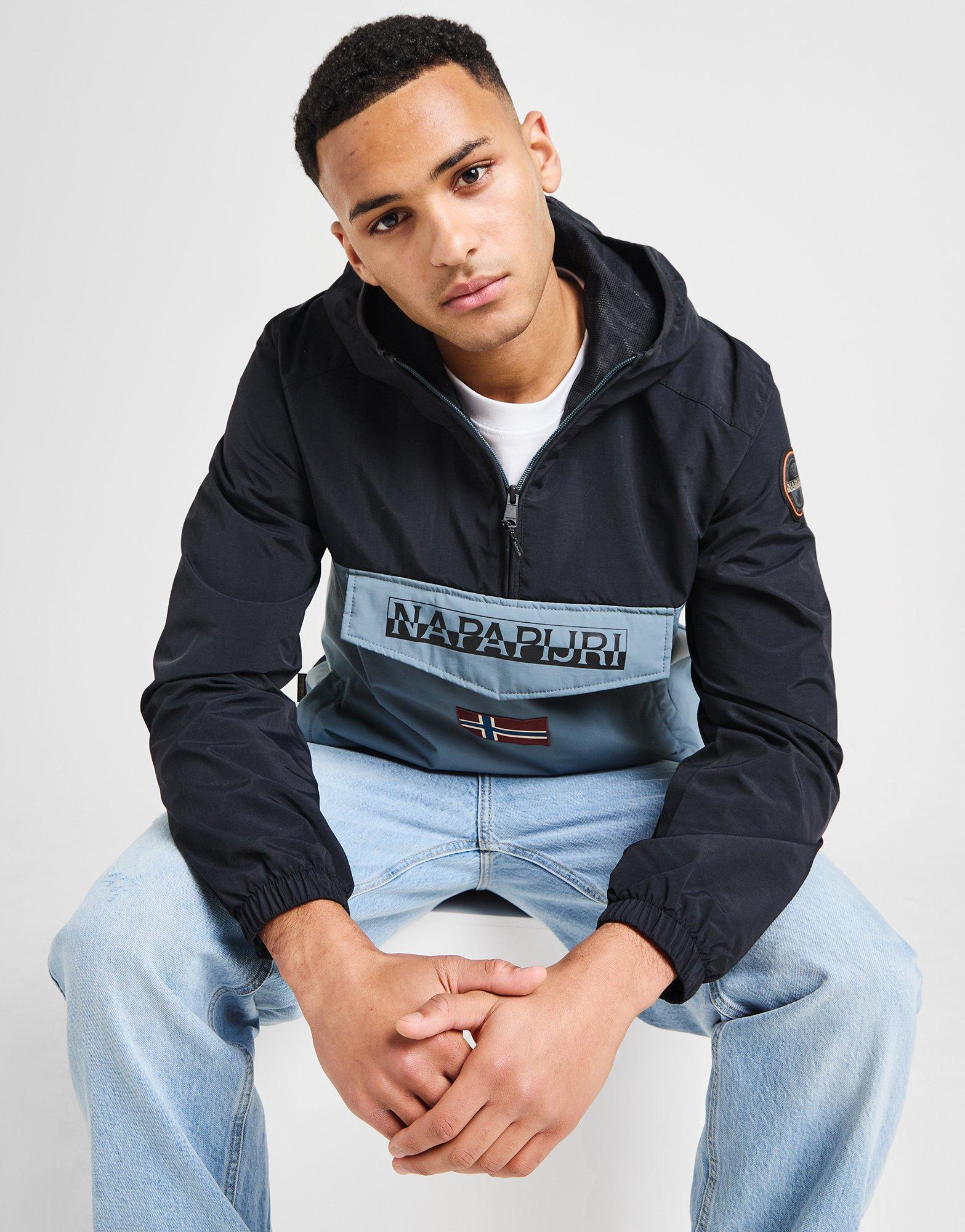 Black Napapijri Arper Split 1/2 Zip Jacket - JD Sports