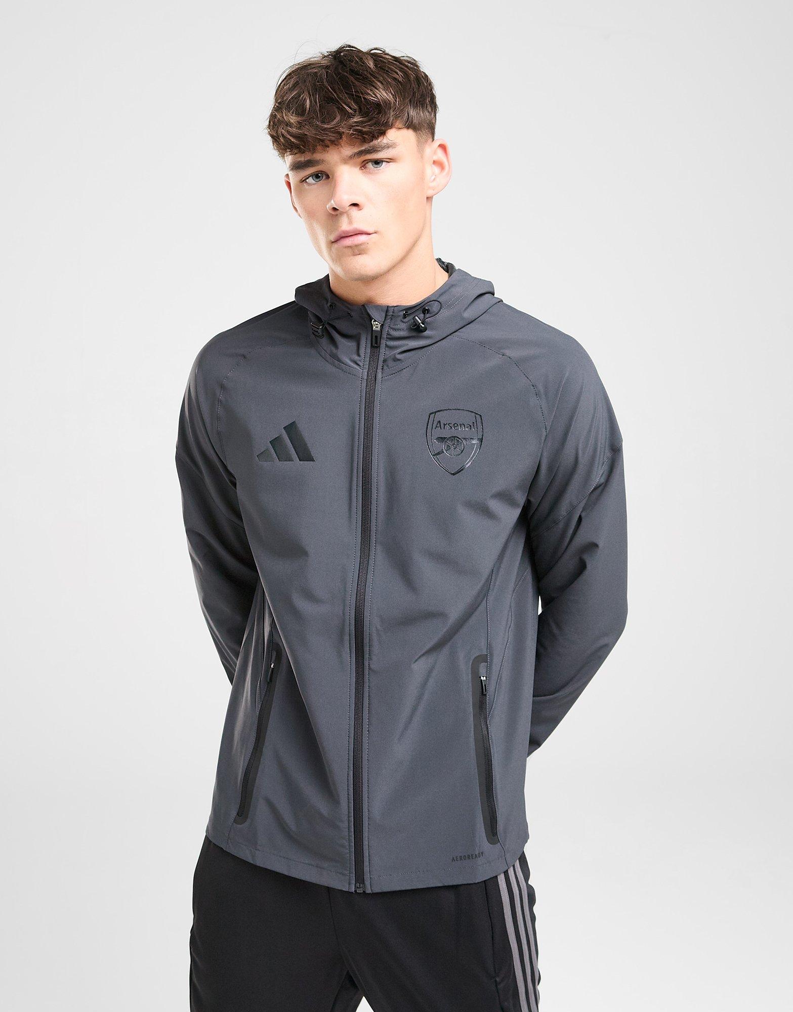 Grey adidas Arsenal Fc Tiro 25 Vis Tech Jacket - JD Sports