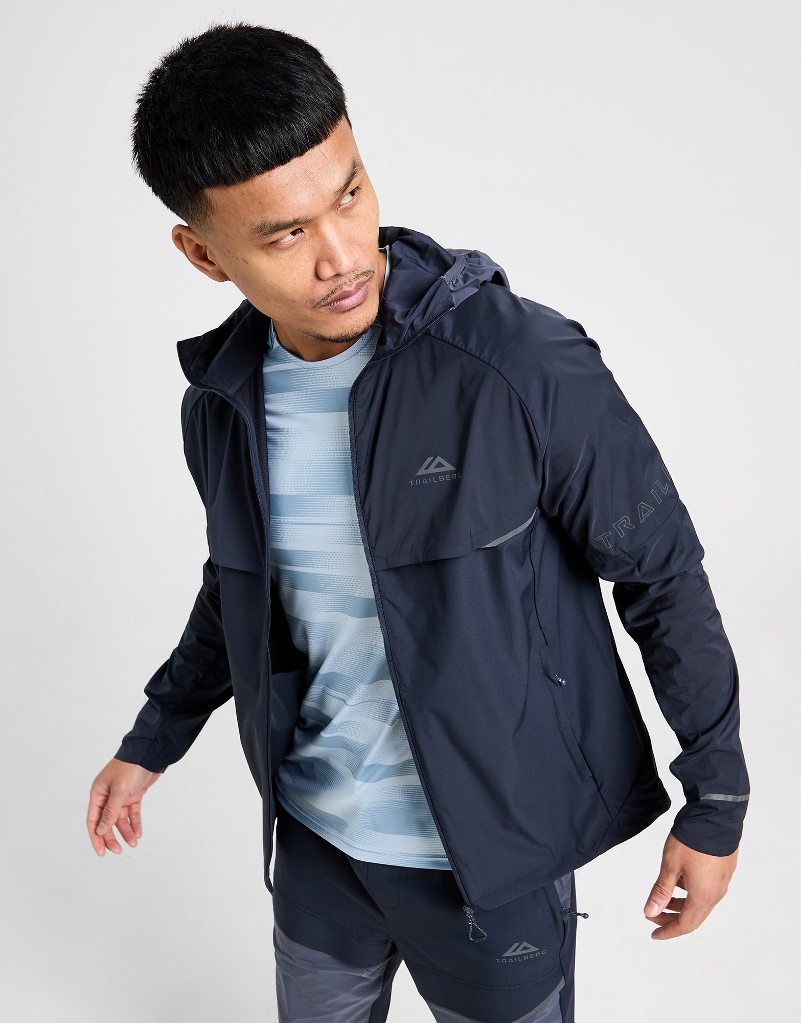 Blue Trailberg Storm 2.0 Hoodie - JD Sports Global