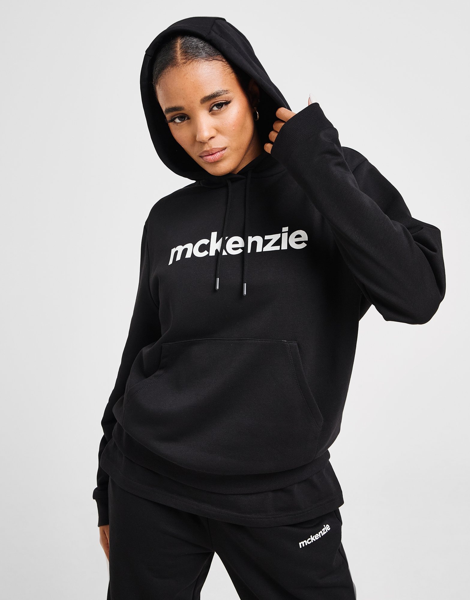 McKenzie Sweat à capuche French Terry Noir- JD Sports France