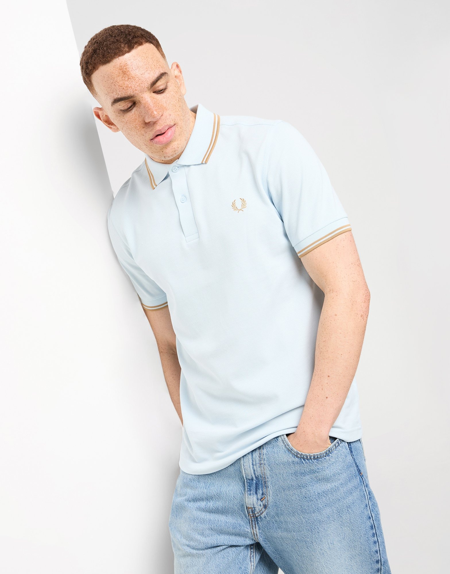 Sky Fred Perry Pikétröja Herr - JD Sports Sverige