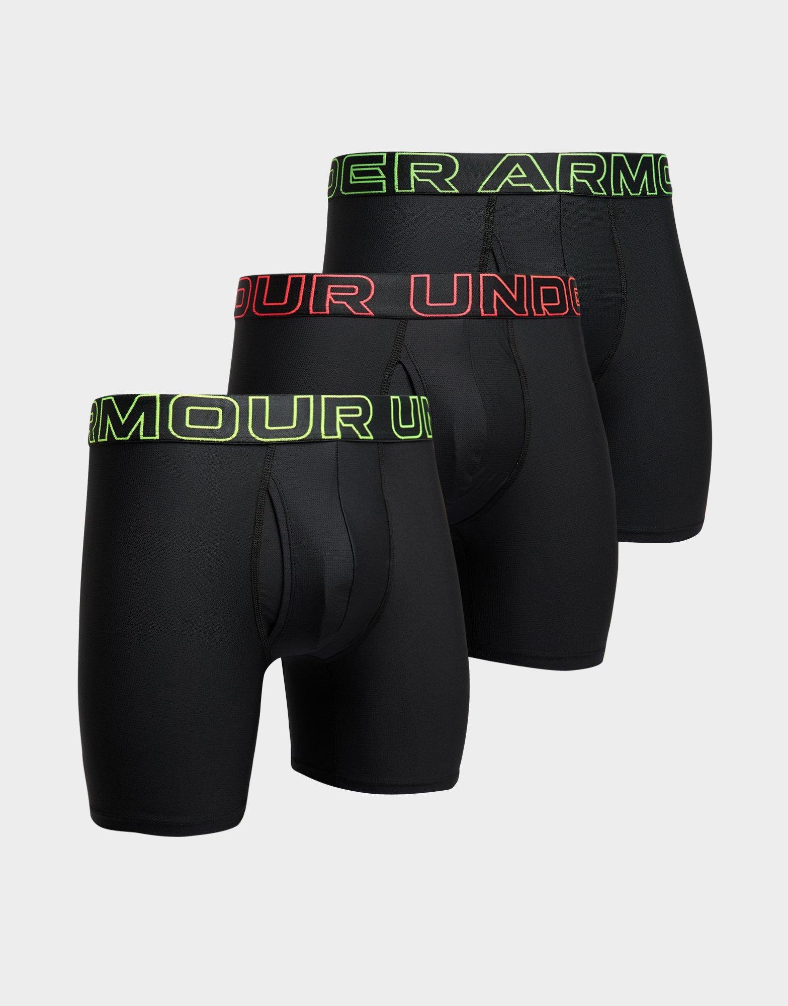 Black Under Armour 3 Pack Boxers Jd Sports Nz