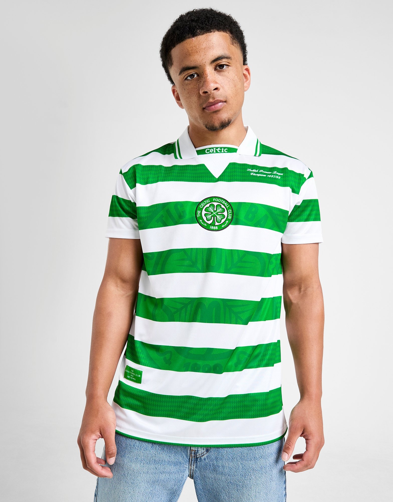 Celtic Retro Camiseta retro Celtic '98/99 en Blanco - JD Sports España