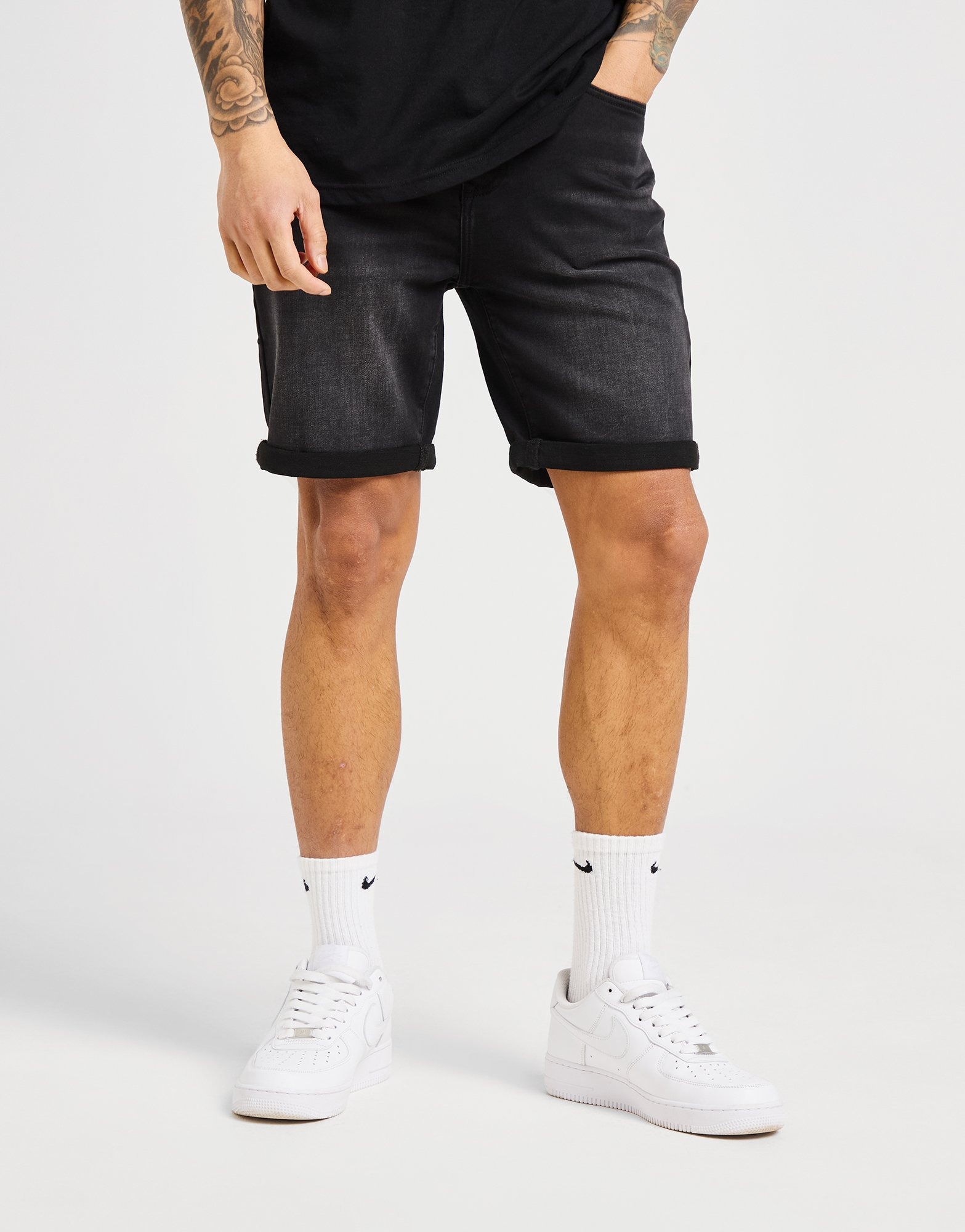 Blue McKenzie Core Denim Shorts - JD Sports