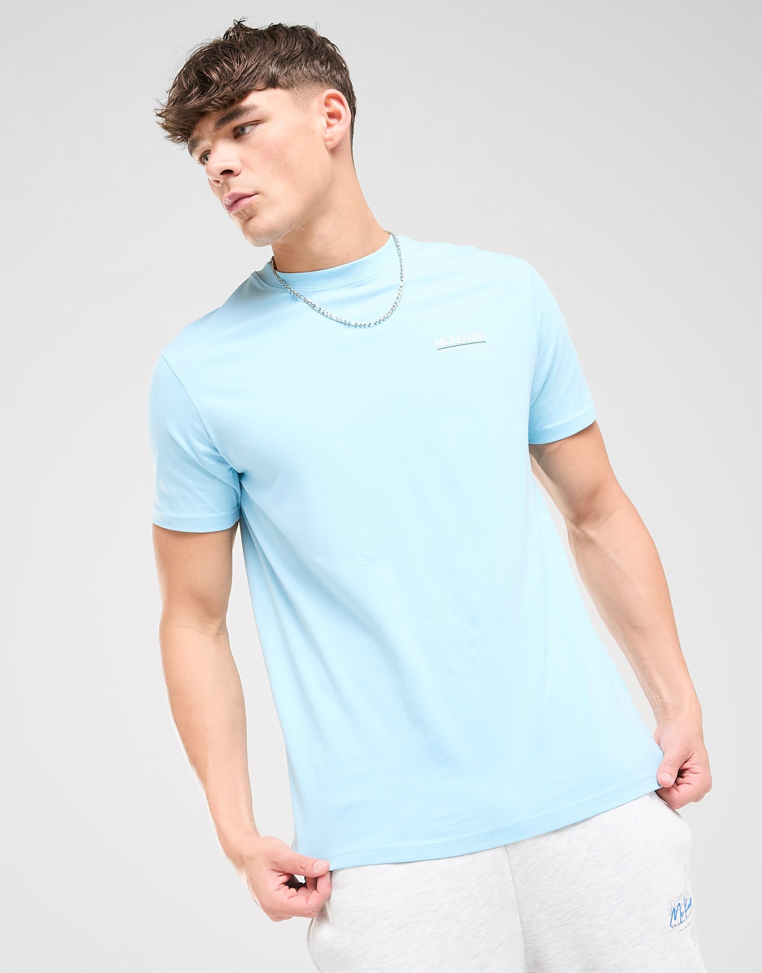 Blue McKenzie Essential T-Shirt | JD Sports UK