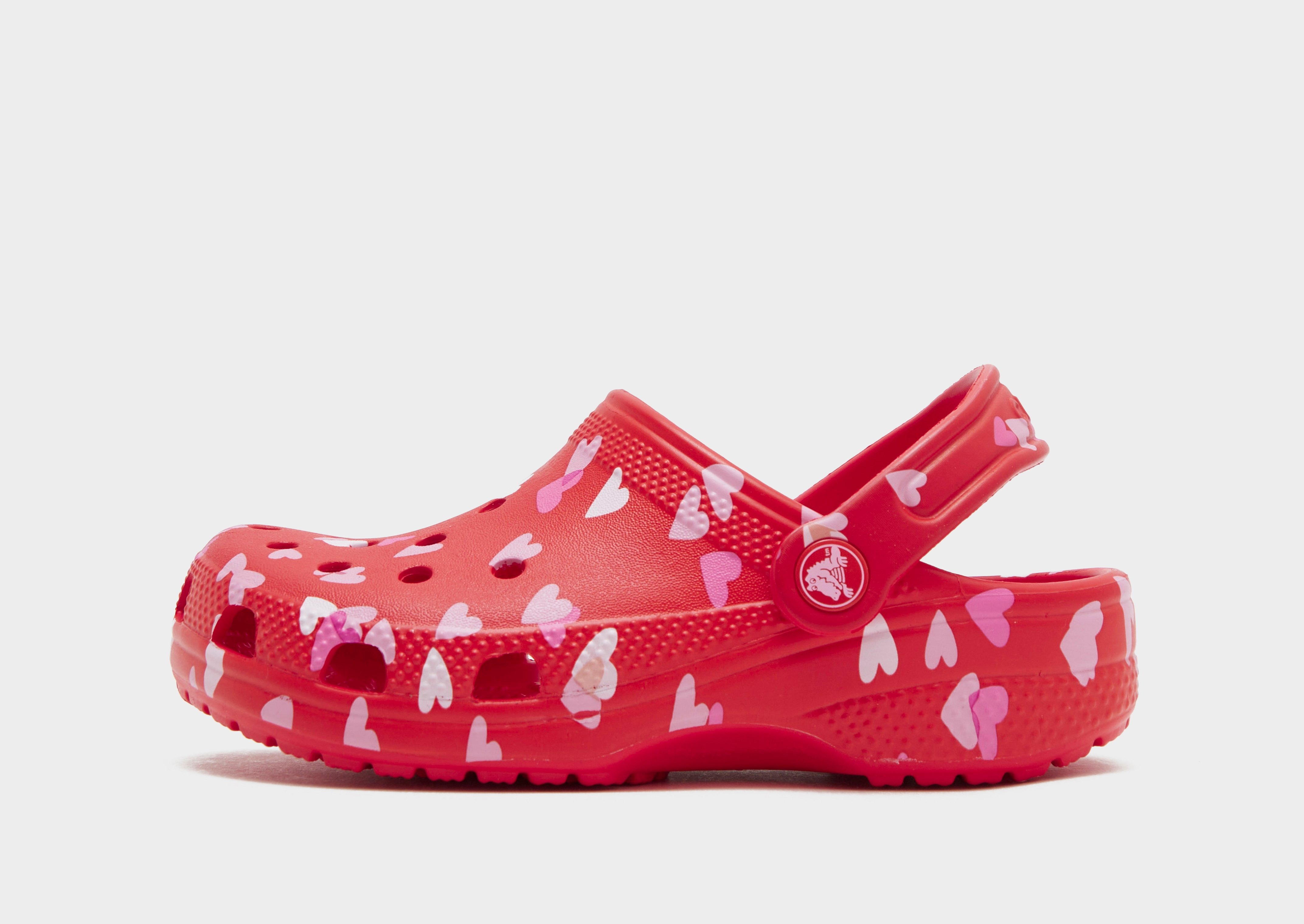 Crocs Classic Clog Heart Enfant Rouge- JD Sports France