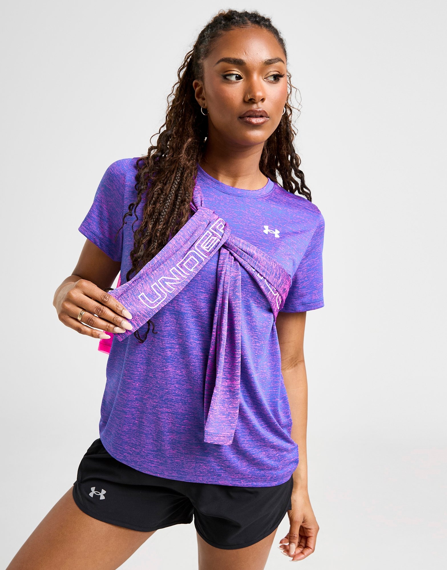 Blue Under Armour Tech T-Shirt - JD Sports NZ