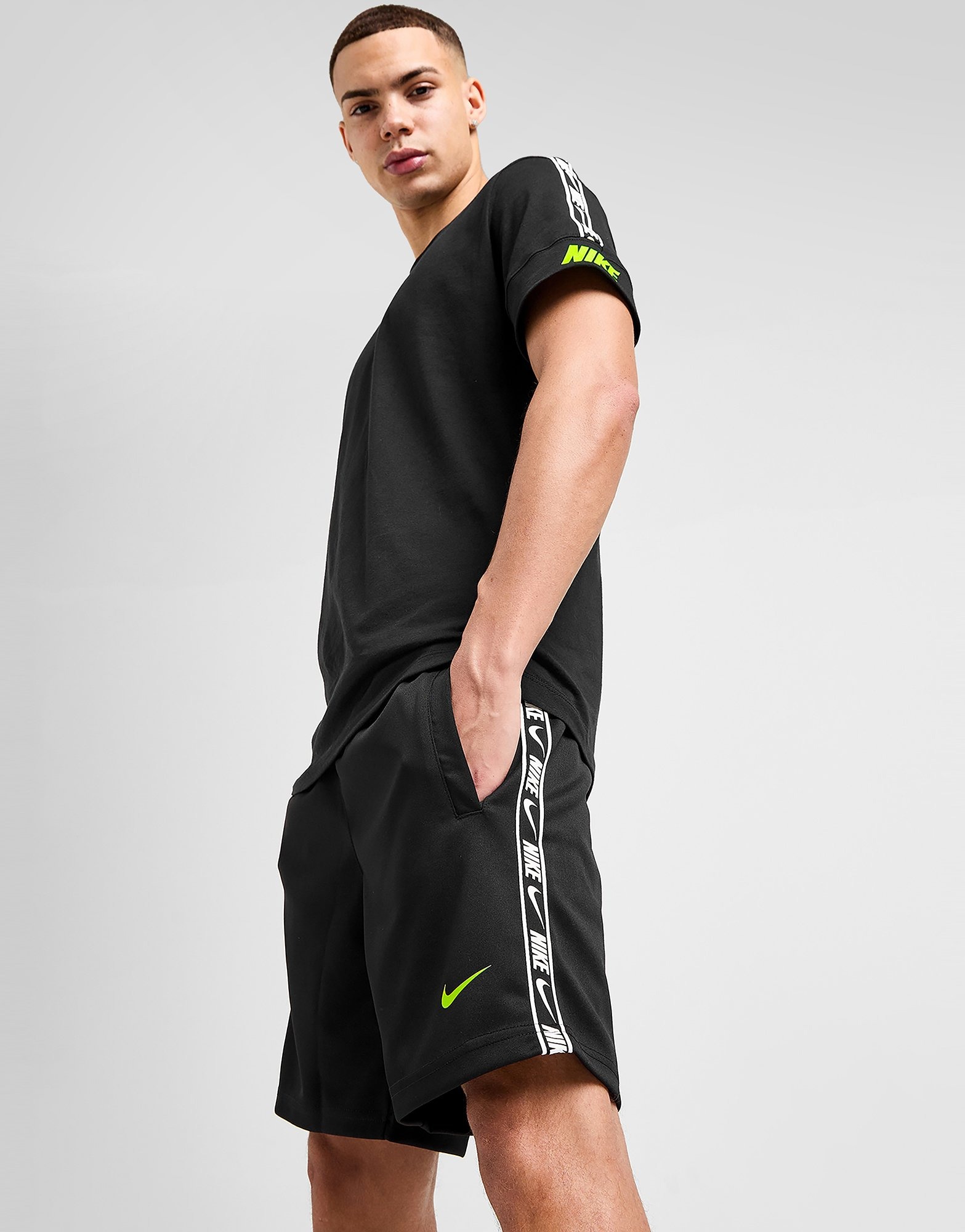 Black Nike Tape Shorts Jd Sports Ireland