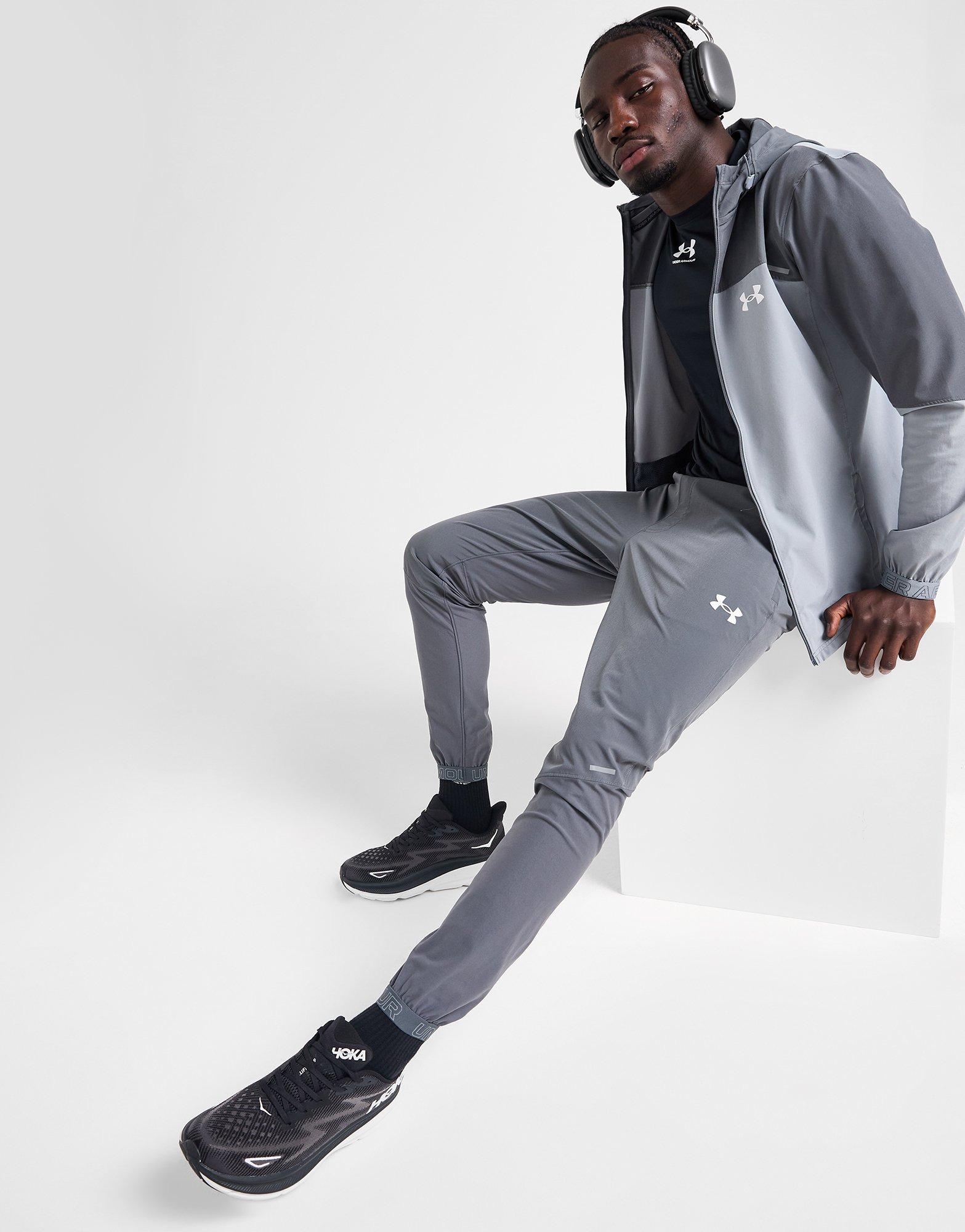 Grijs Under Armour UA Storm Vanish Track Pants - JD Sports Nederland