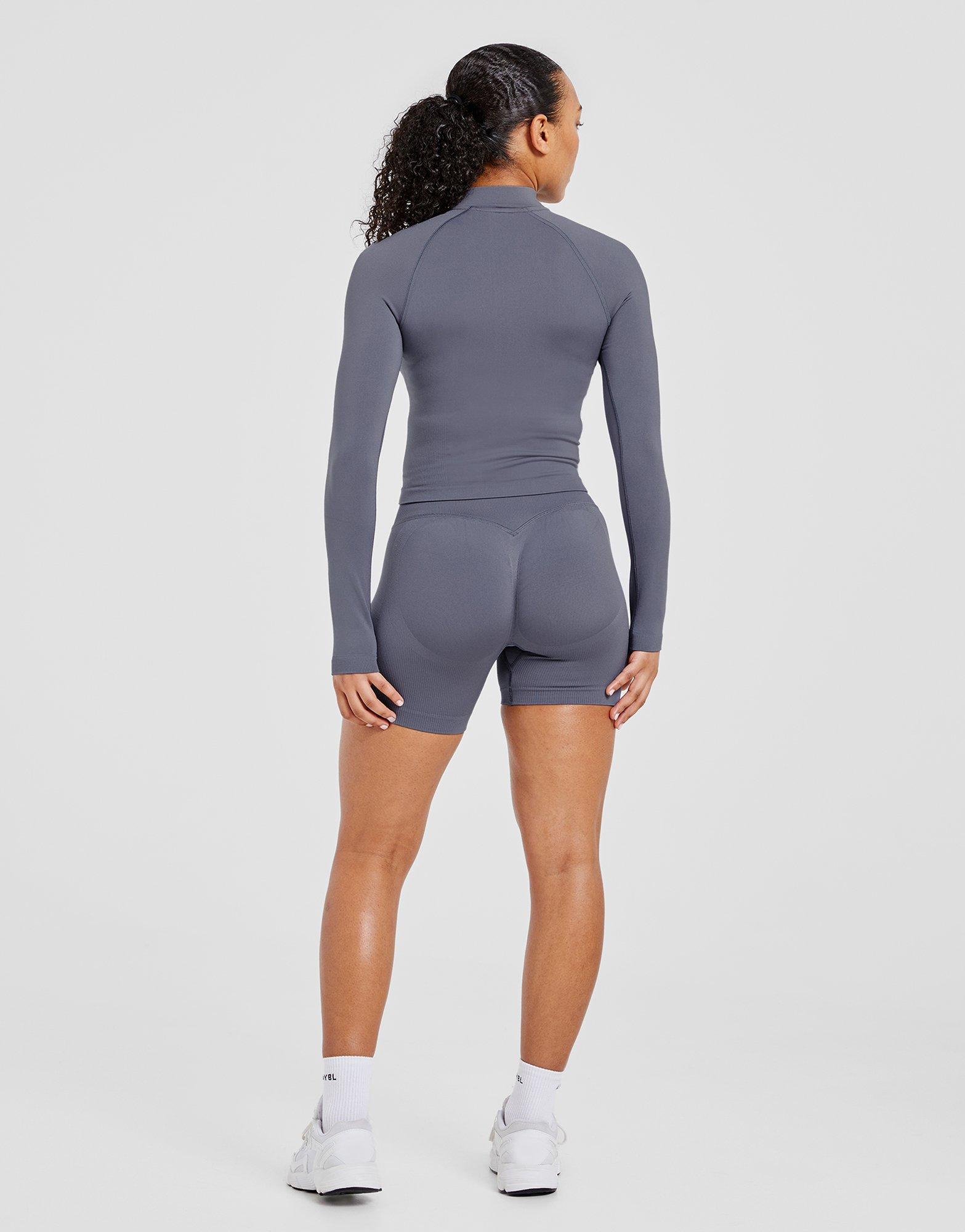 Grey AYBL Adapt Seamless Full Zip Top - JD Sports