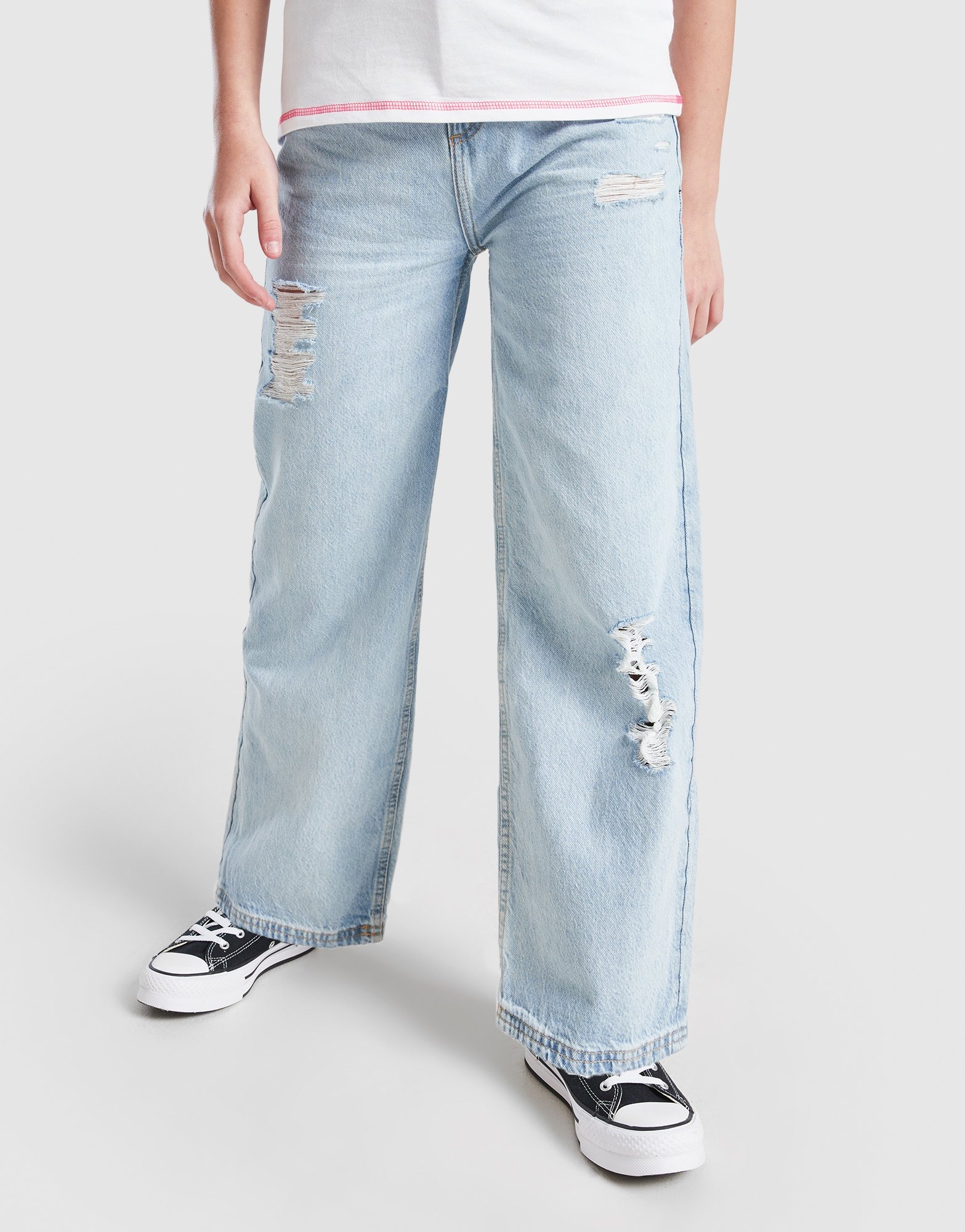 Blue Supply & Demand Girls' Boxer Jeans Junior | JD Sports UK