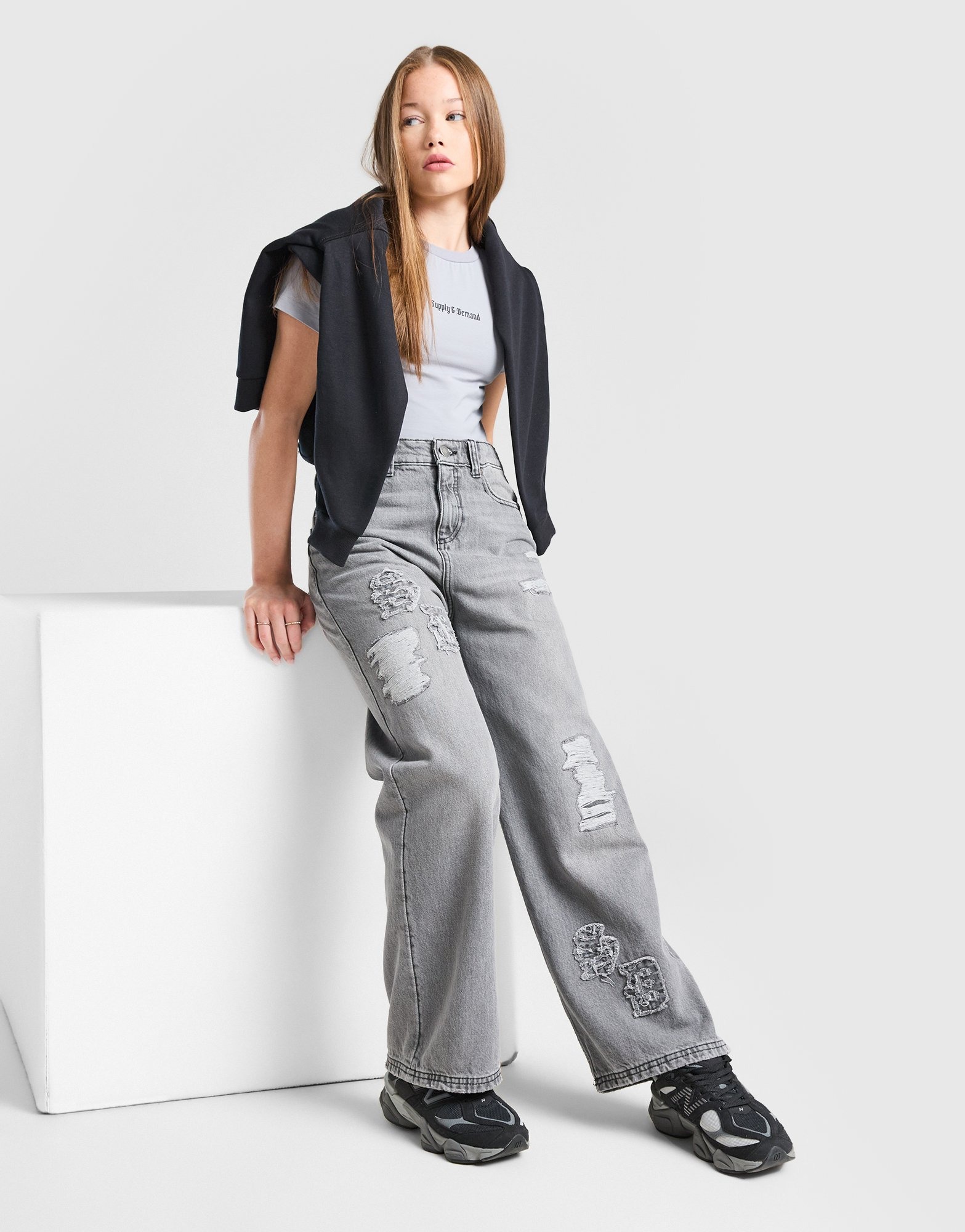 Blue Supply & Demand Girls' Cross Jeans Junior - JD Sports Global