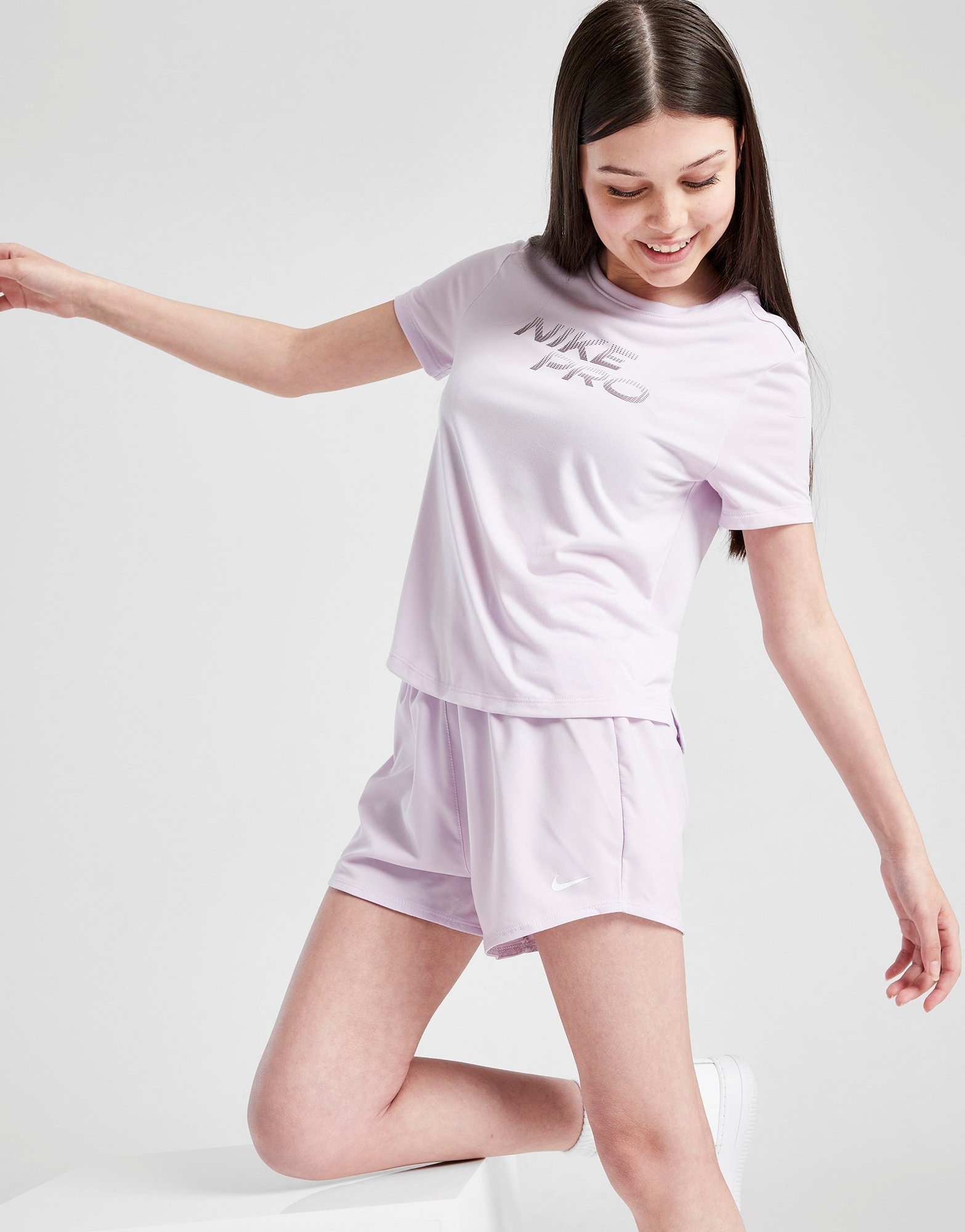 Paars Nike Girls' One Woven Shorts Junior - JD Sports Nederland