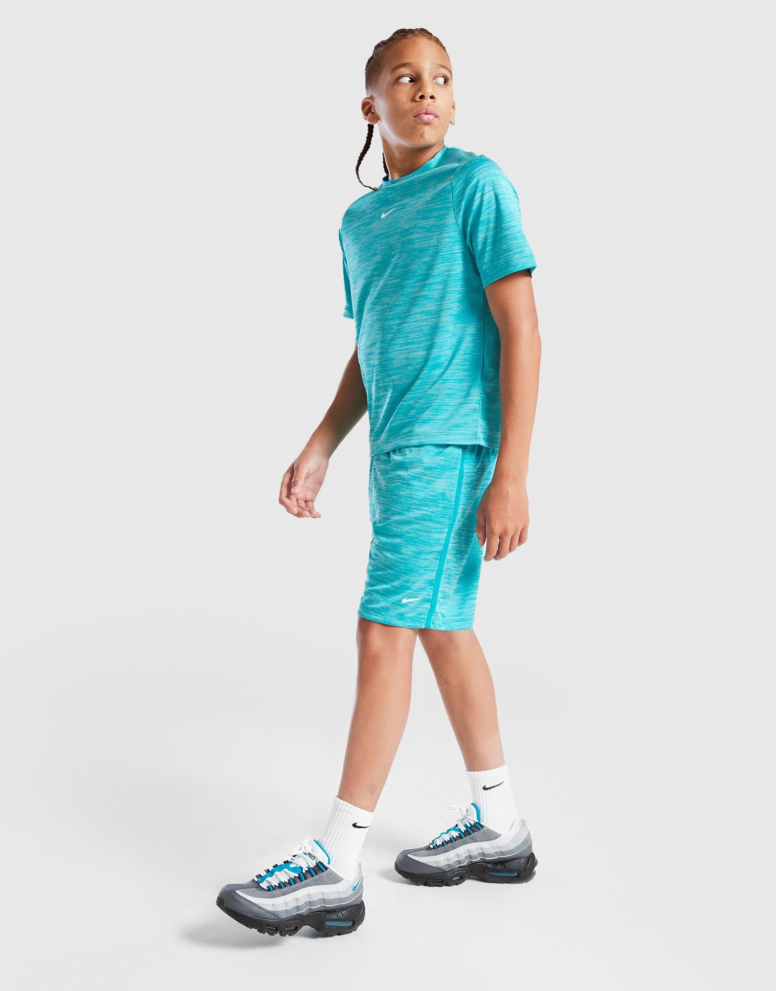 Blue Nike Multi Knit Shorts Junior - JD Sports Global
