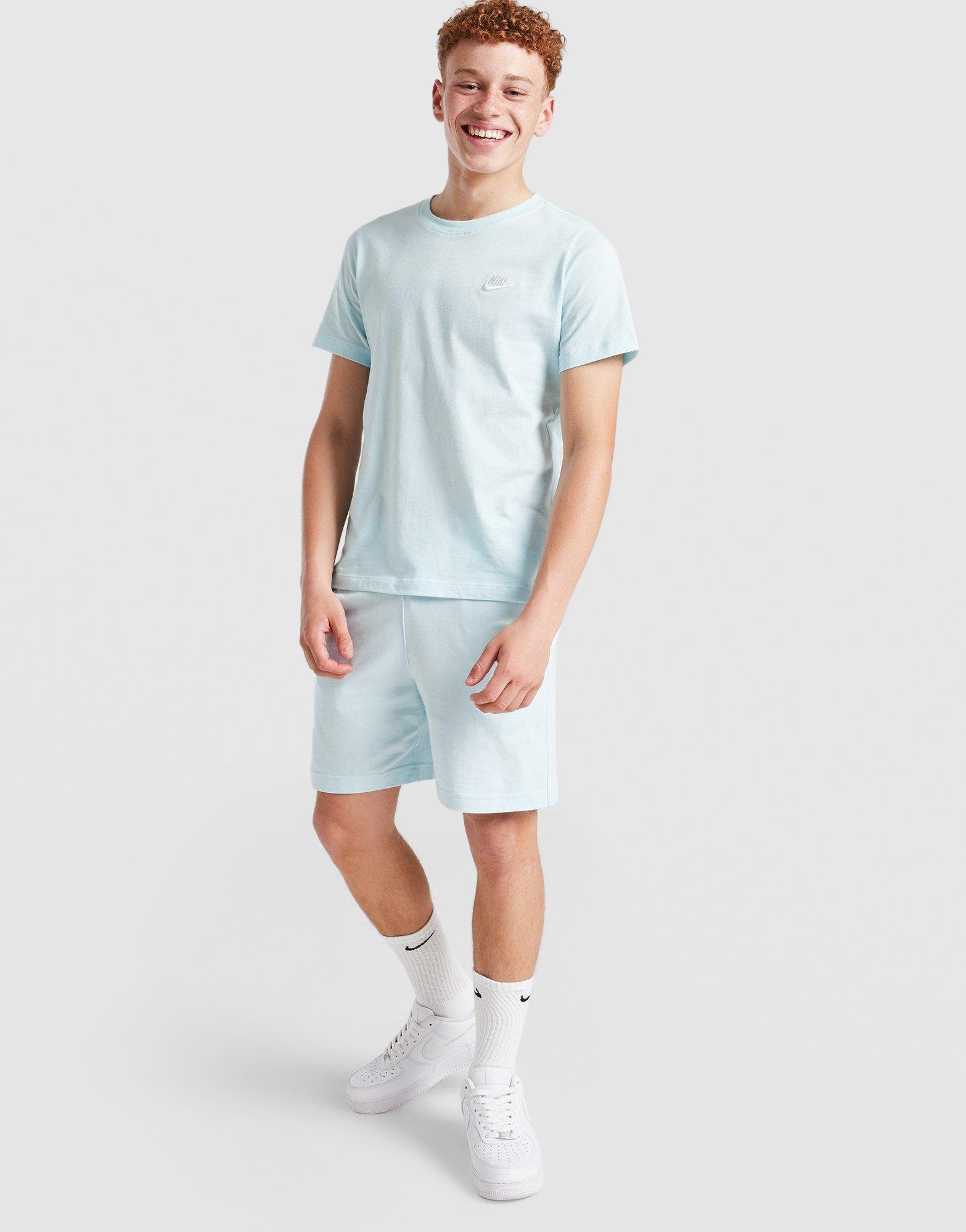 Nike Maglia Logo Swoosh Junior in Blu - JD Sports Italia