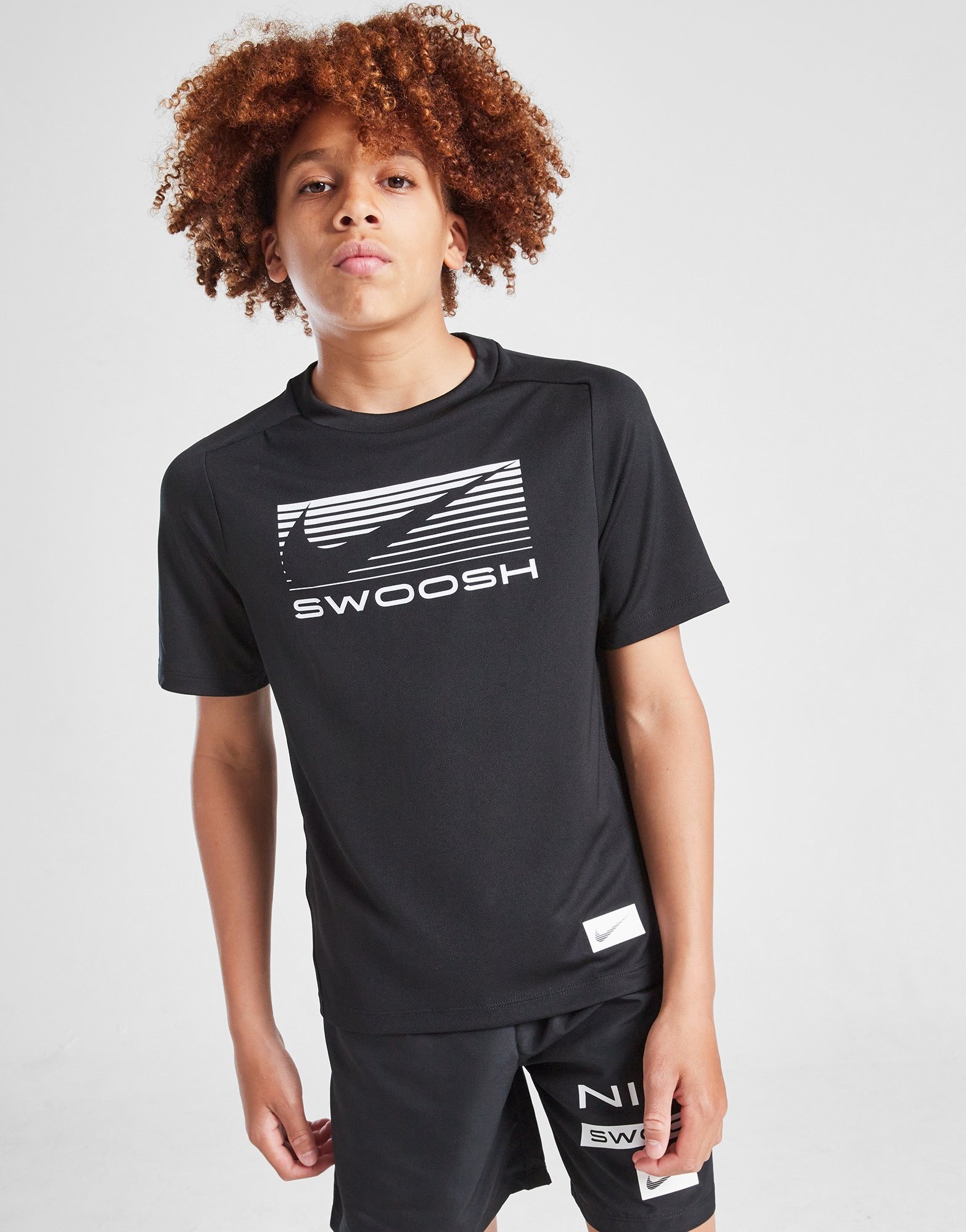 Nike T-shirt Dri-Fit Swoosh Love Junior Noir- JD Sports France