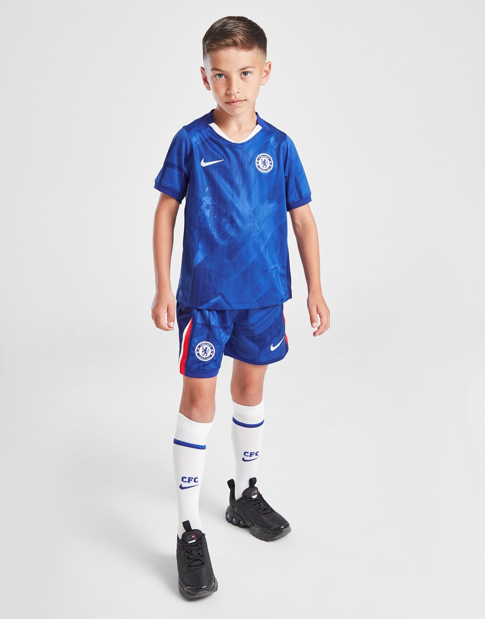 Blue Nike Chelsea FC 2025/26 Home Kit Children - JD Sports Global