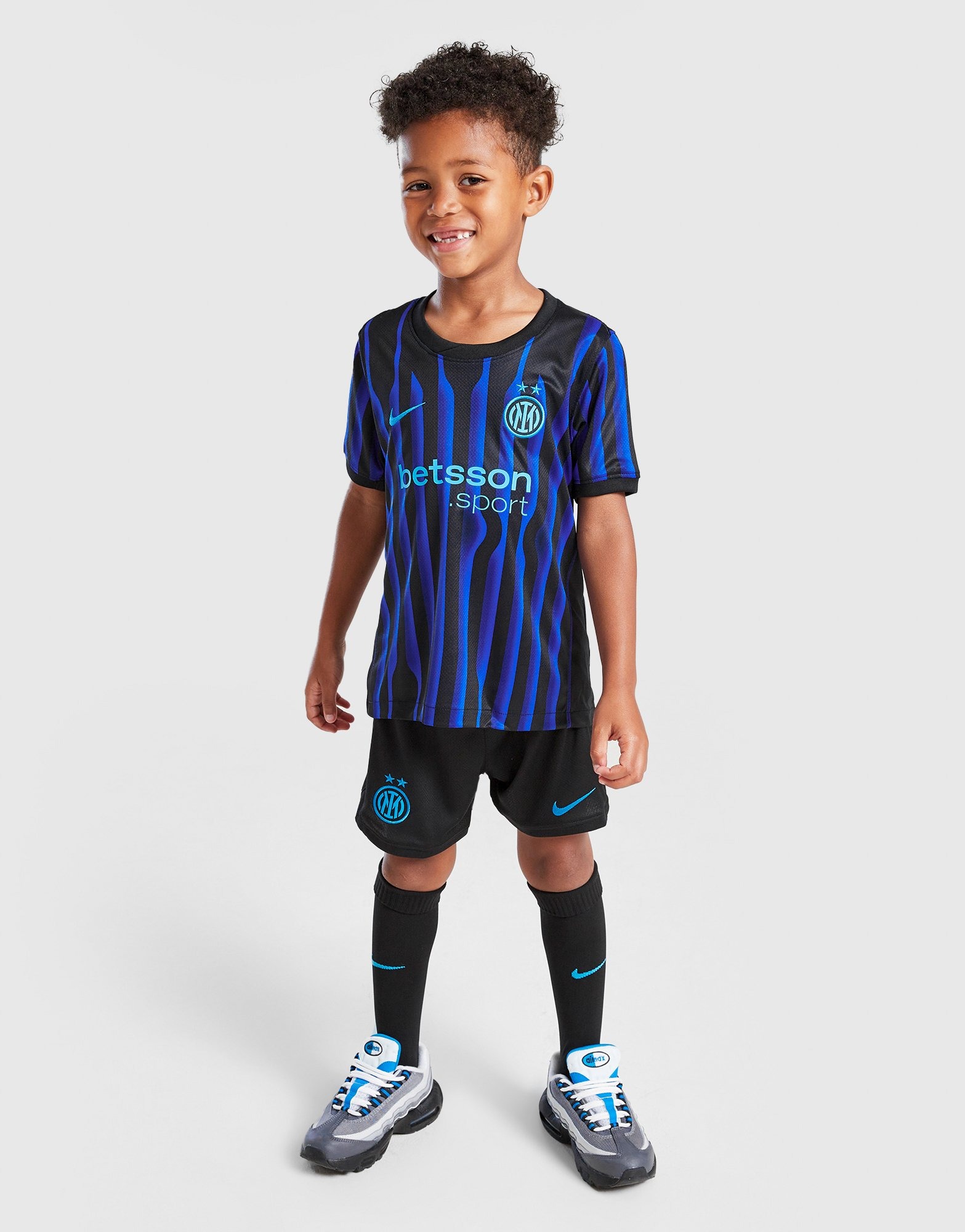 Blue Nike Inter Milan 2025/26 Home Kit Children - JD Sports Global