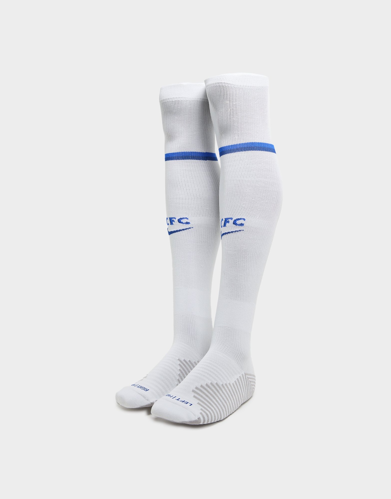 White Nike Chelsea FC 2025/26 Home Socks - JD Sports Global