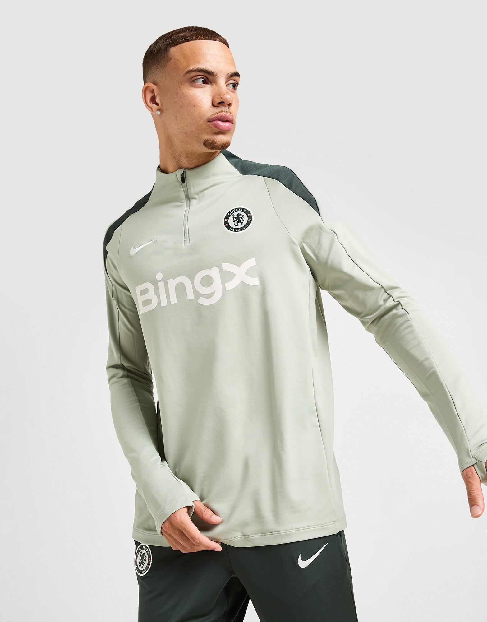 Nike Haut d'entraînement Strike Chelsea FC Vert- JD Sports France