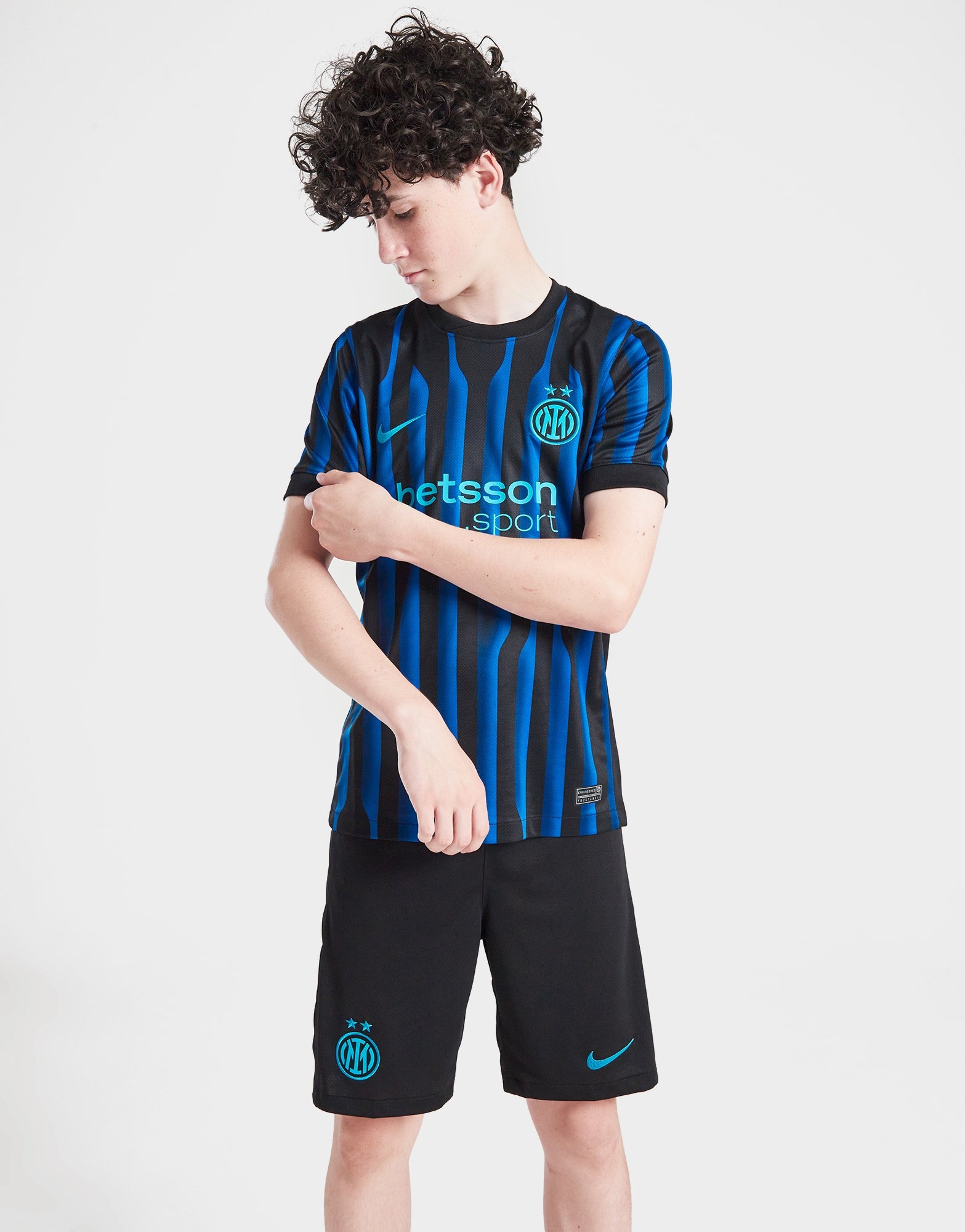 Nike Inter Milan 2025/26 Home Shorts Junior em Preto - JD Sports Portugal