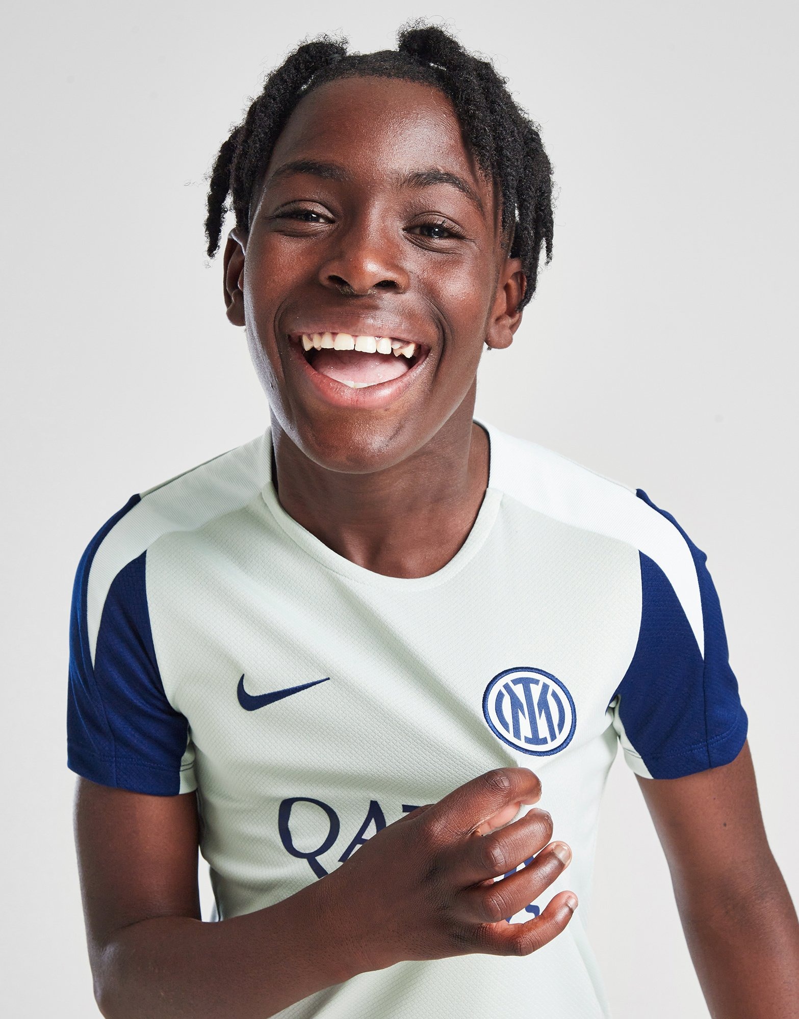 Grey Nike Inter Milan Strike T-Shirt Junior | JD Sports UK