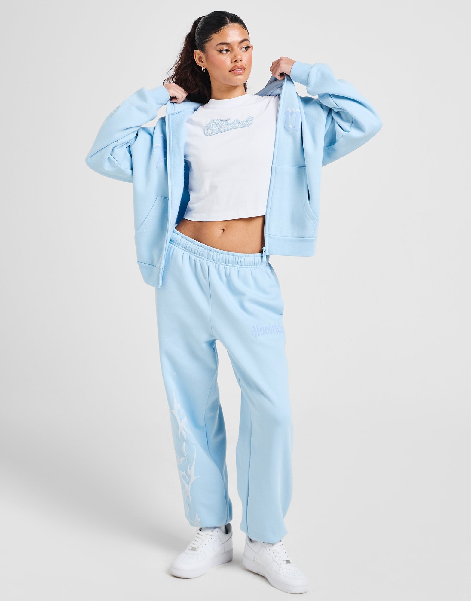 Blue Hoodrich Totem Cuff Joggers - JD Sports