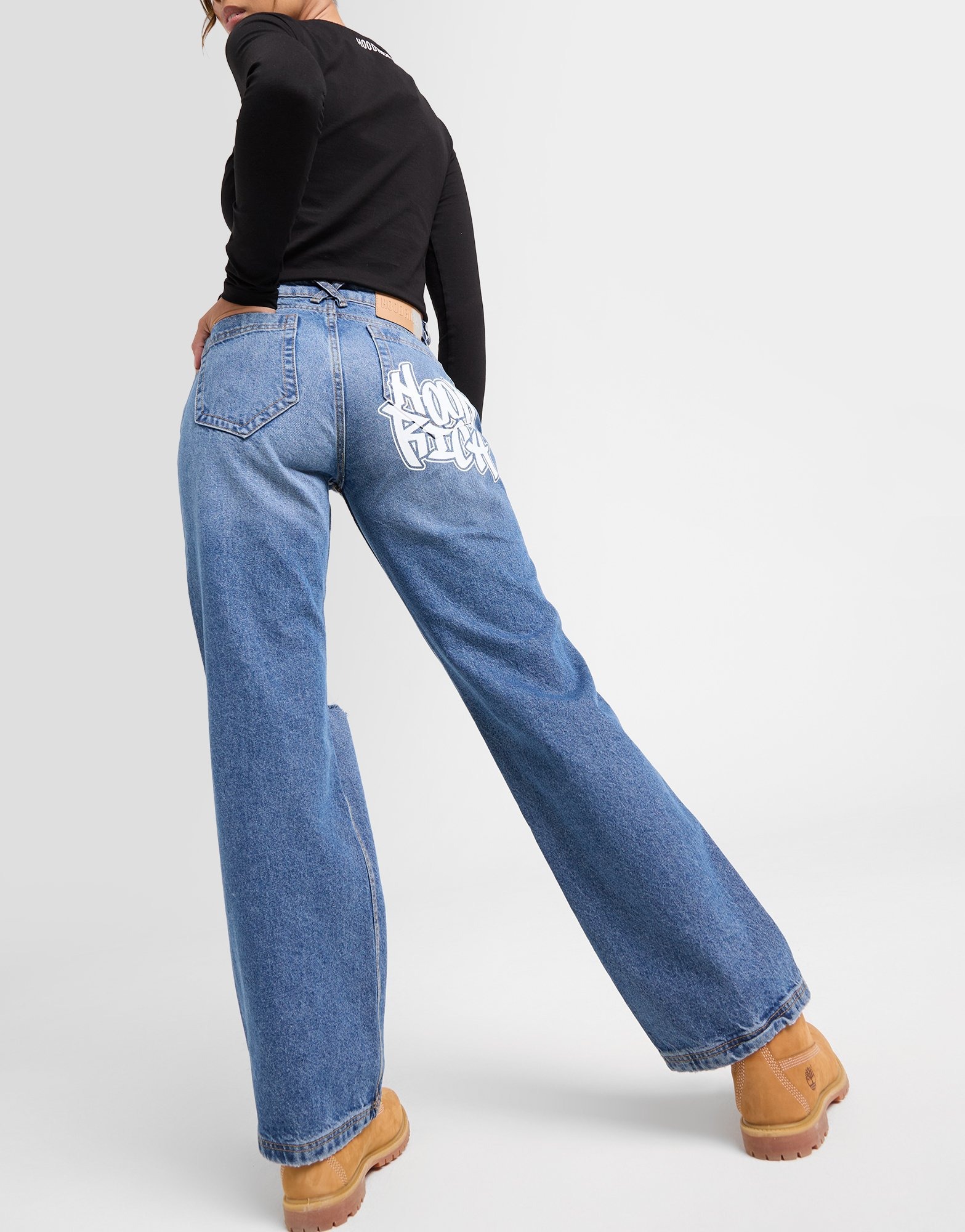 Blue Hoodrich Graffiti Jeans | JD Sports UK