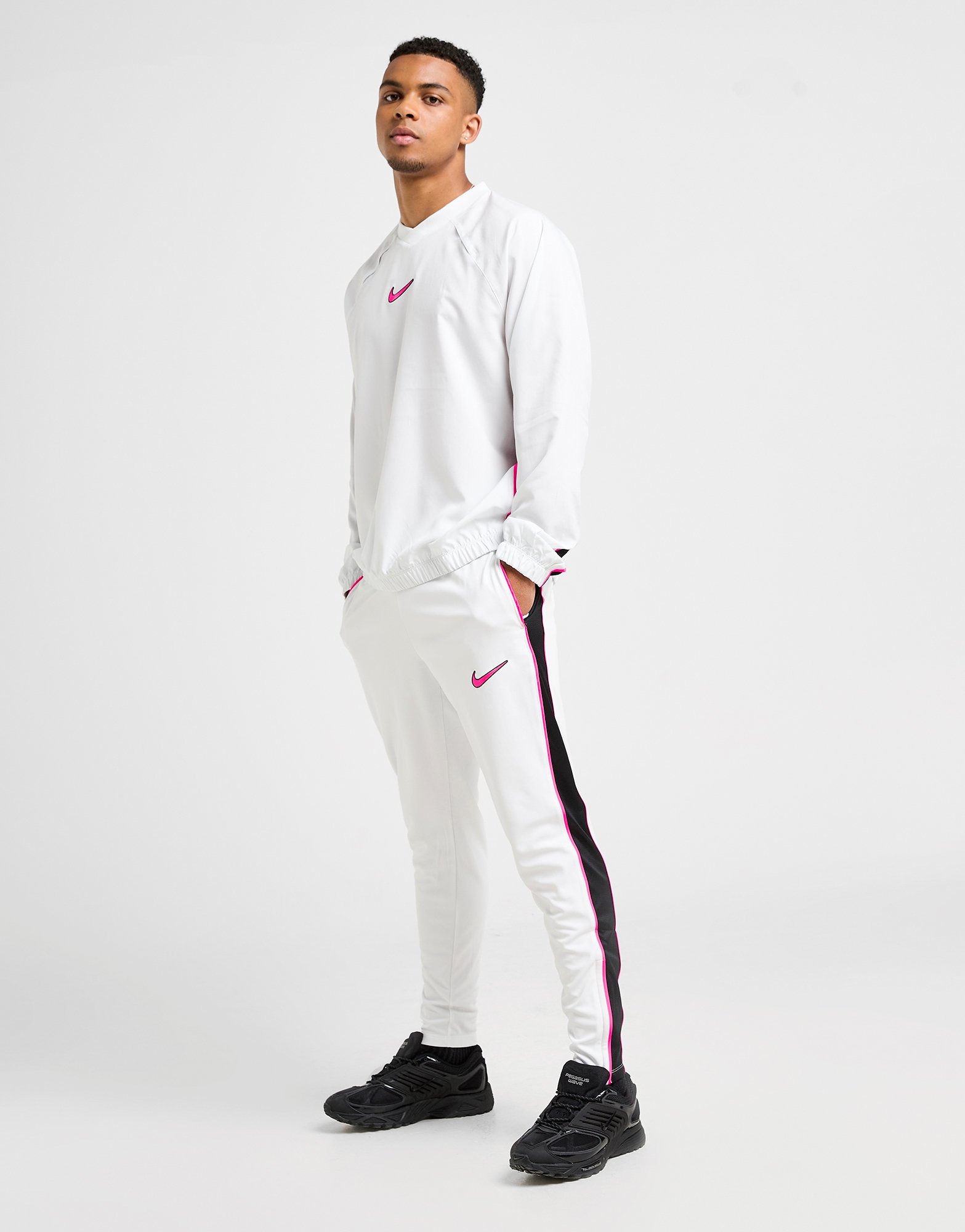 White Nike Academy+ Softshell Track Pants - JD Sports Global