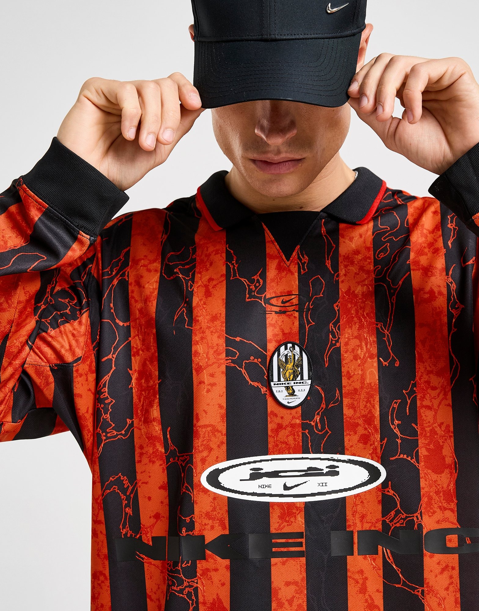 Black Nike Retro Football Long Sleeve T-Shirt - JD Sports Global