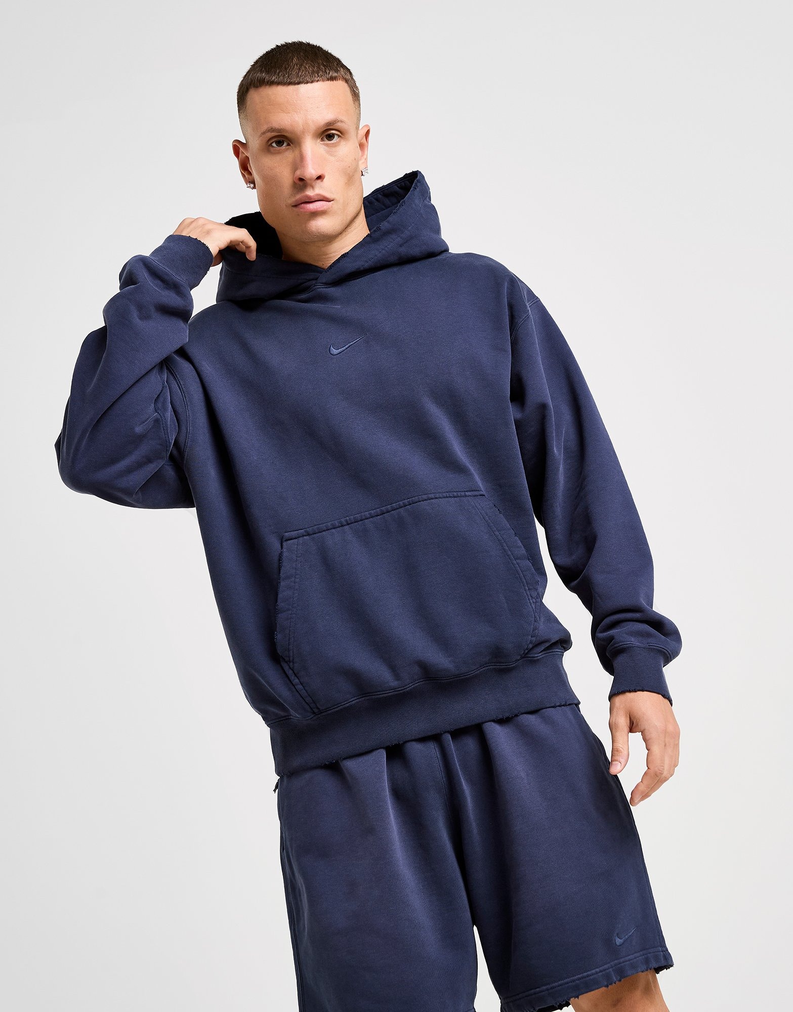 Blue Nike Nam Washed Hoodie - JD Sports Australia