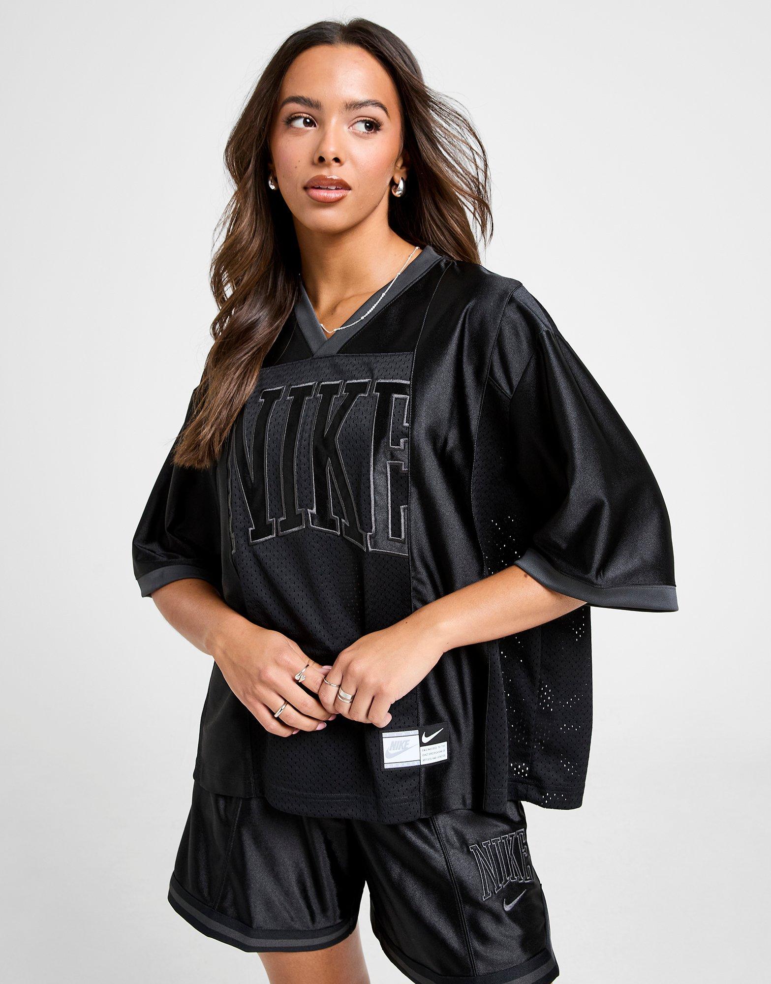 Zwart Nike Street Short Sleeve Jersey - JD Sports Nederland