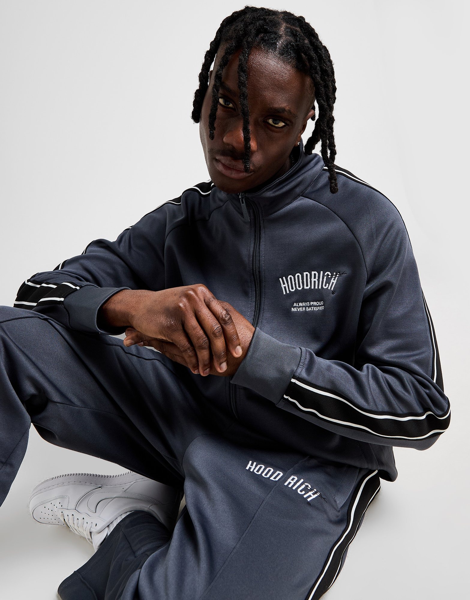 Blue Hoodrich Ignite Track Top - JD Sports NZ