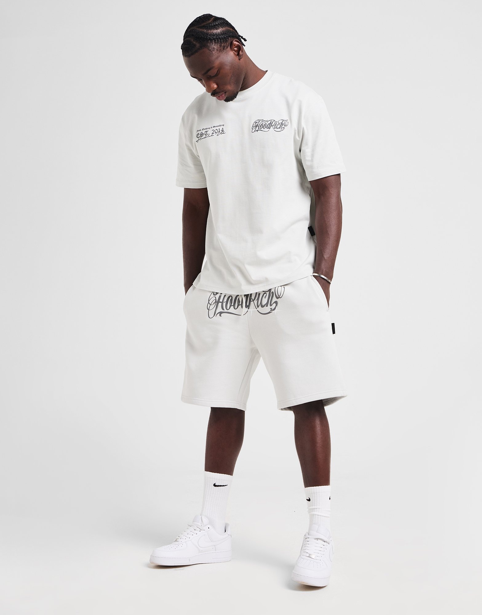 Hoodrich Pantaloncini Legacy in Beige - JD Sports Italia