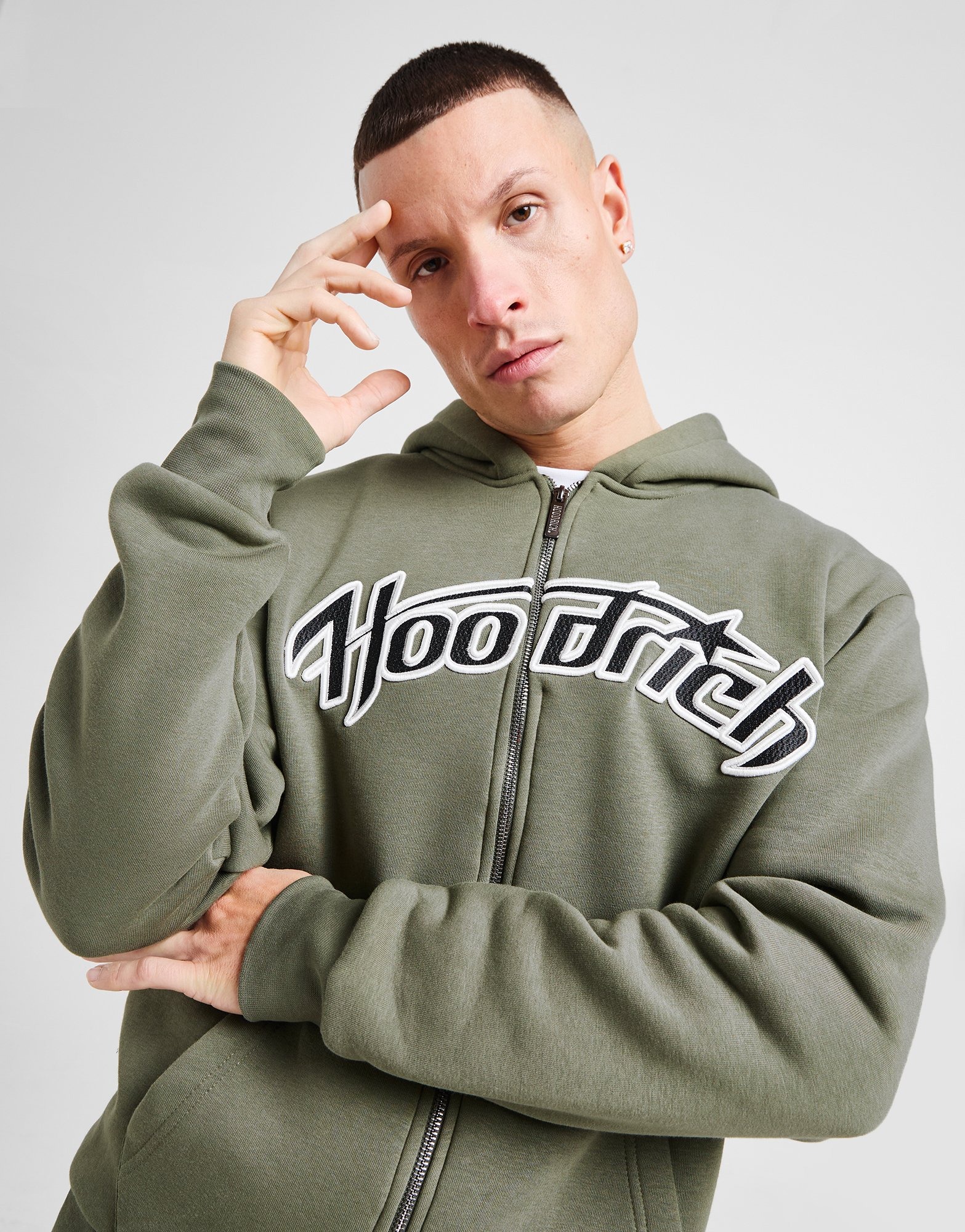 Hoodrich Galaxy Full Zip Hoodie Braun - JD Sports Österreich