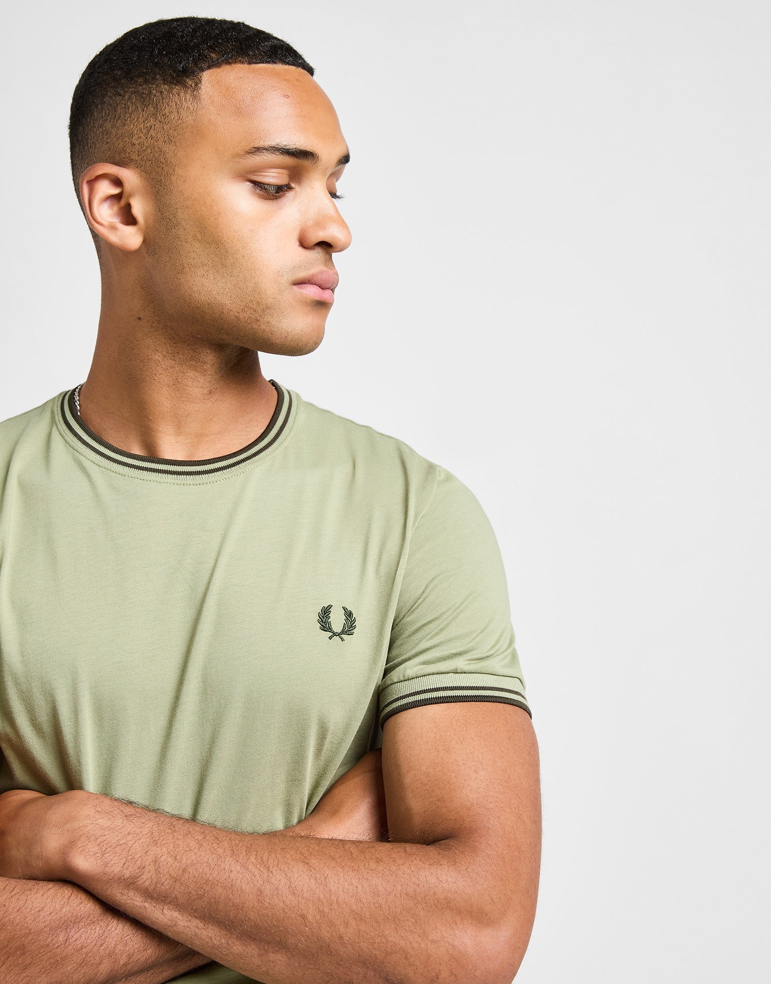 Fred Perry Maglia Twin Tipped Ringer in - JD Sports Italia