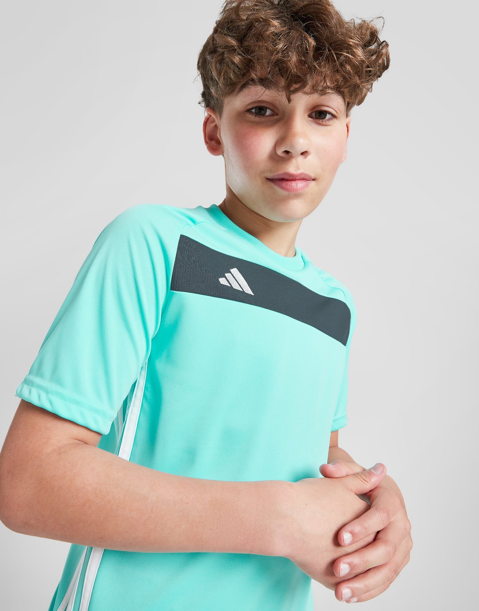 Blue adidas Tiro 25 T-Shirt Junior - JD Sports Global