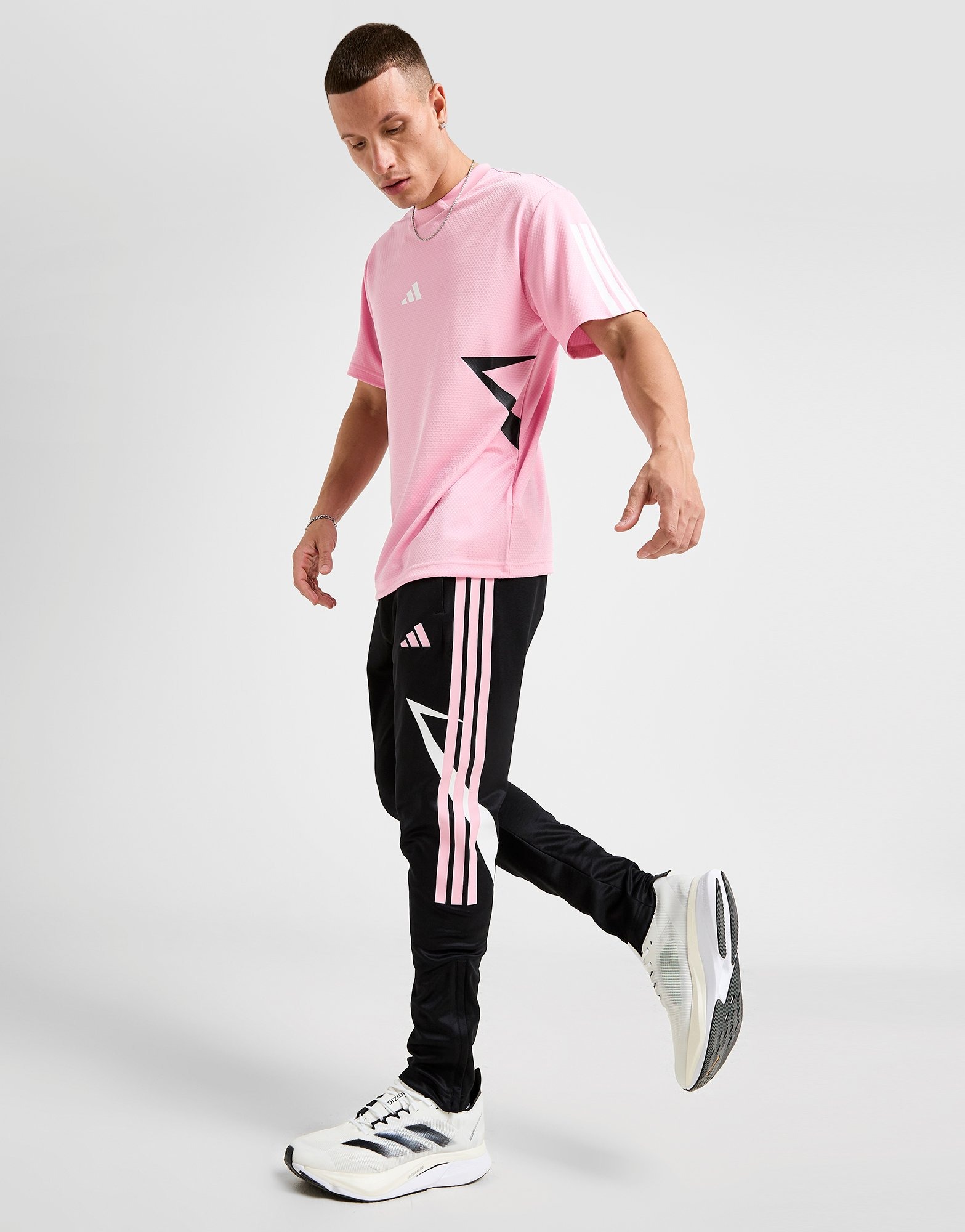adidas Tiro Colour Block Track Pants in Nero | JD Sports